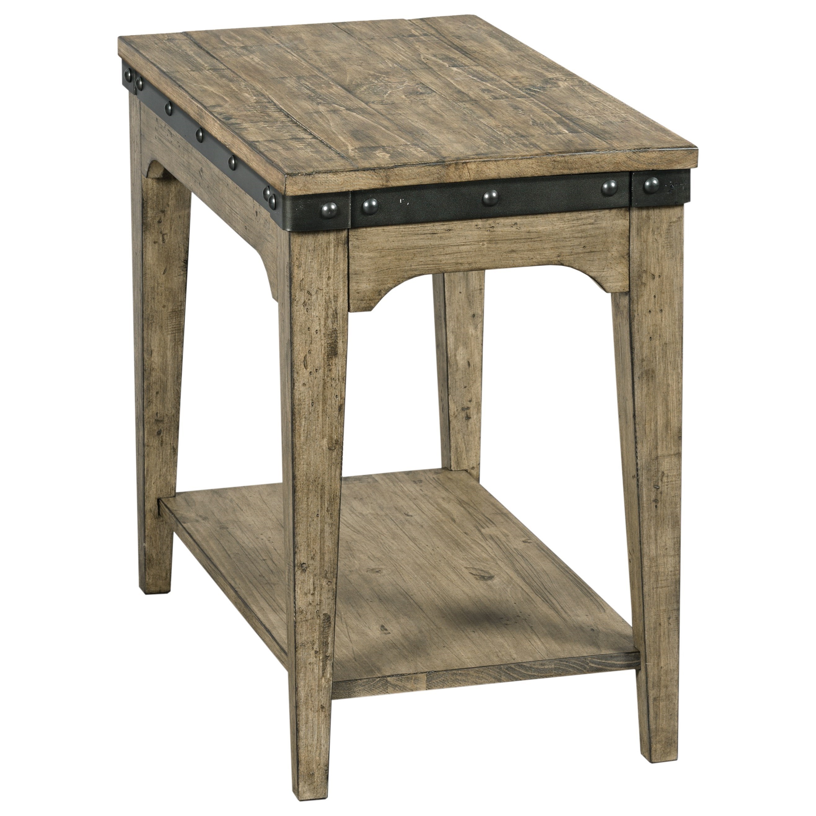 Kincaid Furniture Plank Road Artisans Solid Wood Chairside Table ...