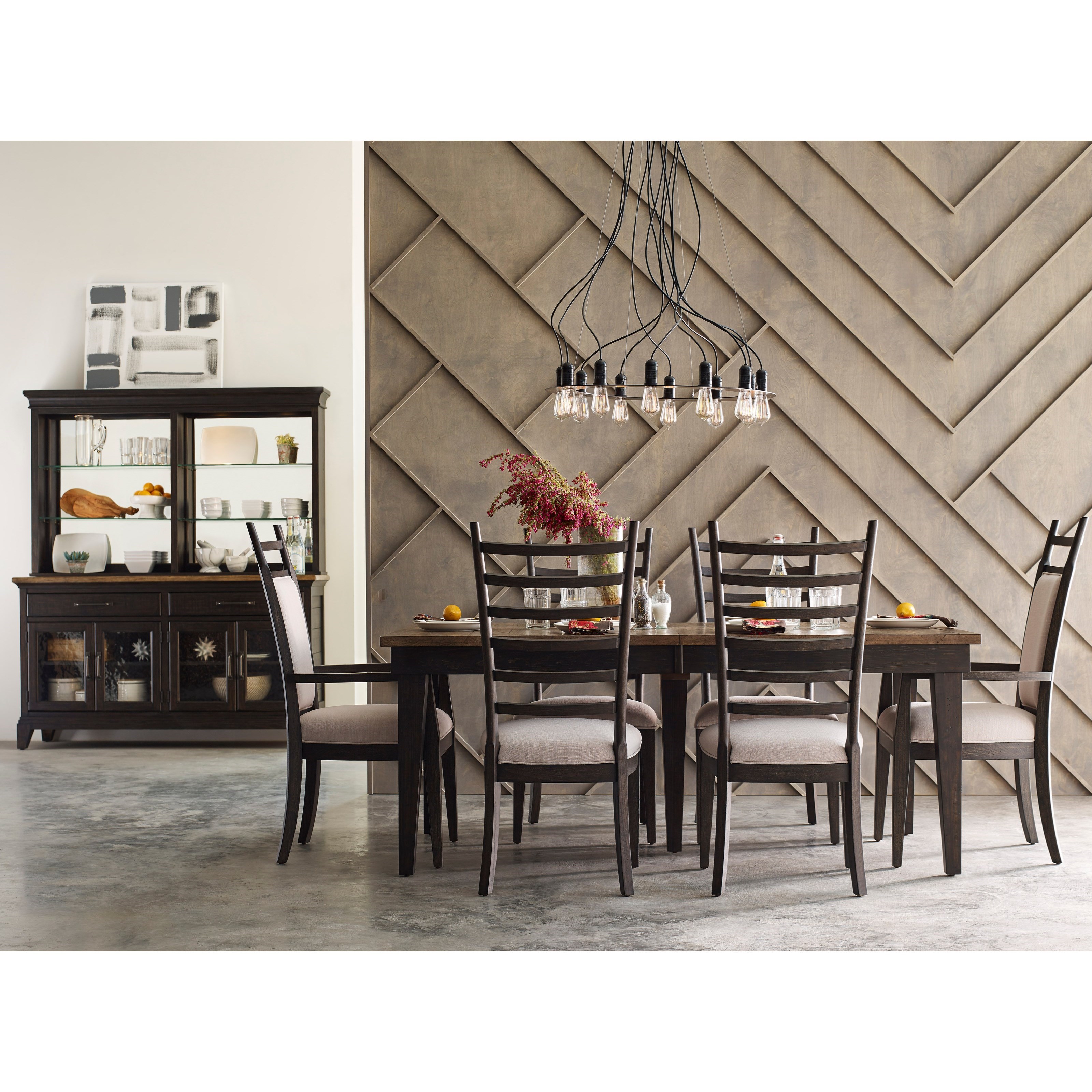 Kincaid Furniture Plank Road 706C Dining Room Group 1 Formal Dining ...
