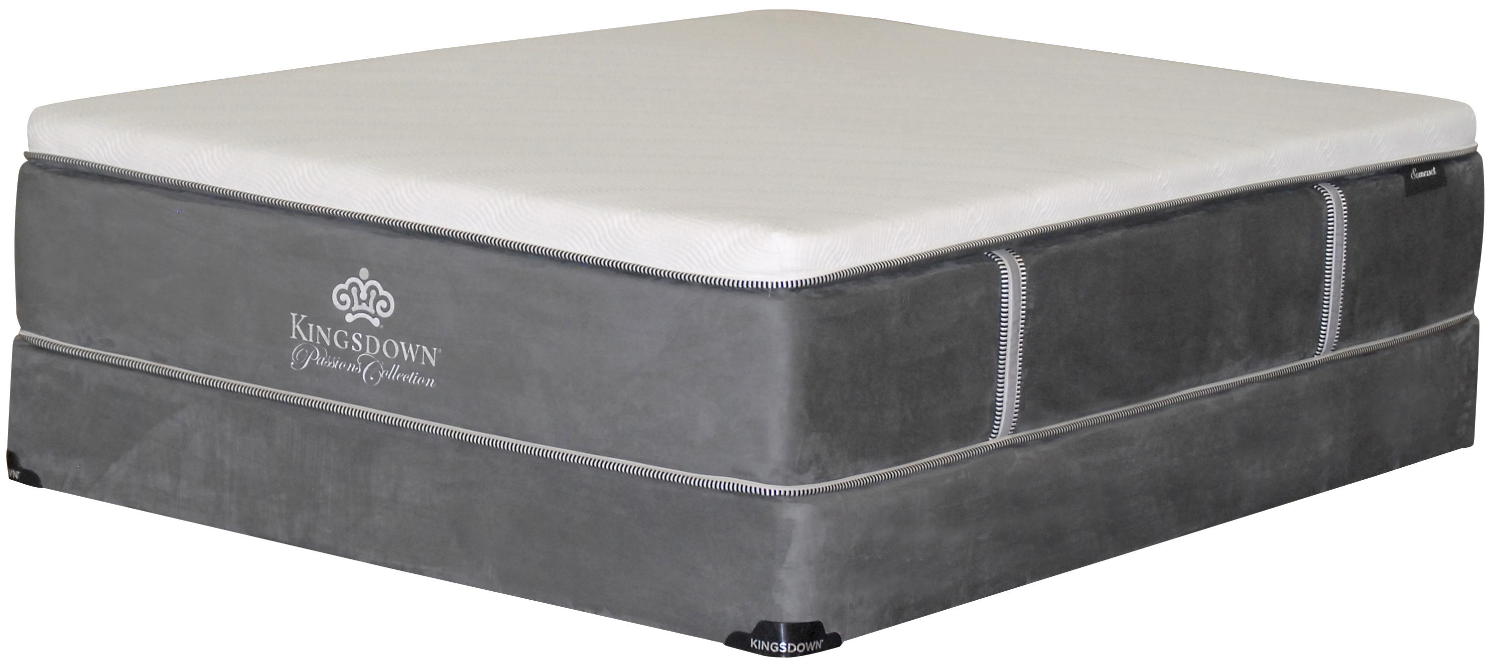 Kingsdown Somerset 7555K+2x4831TXLK King Mattress with Ergo Motion ...