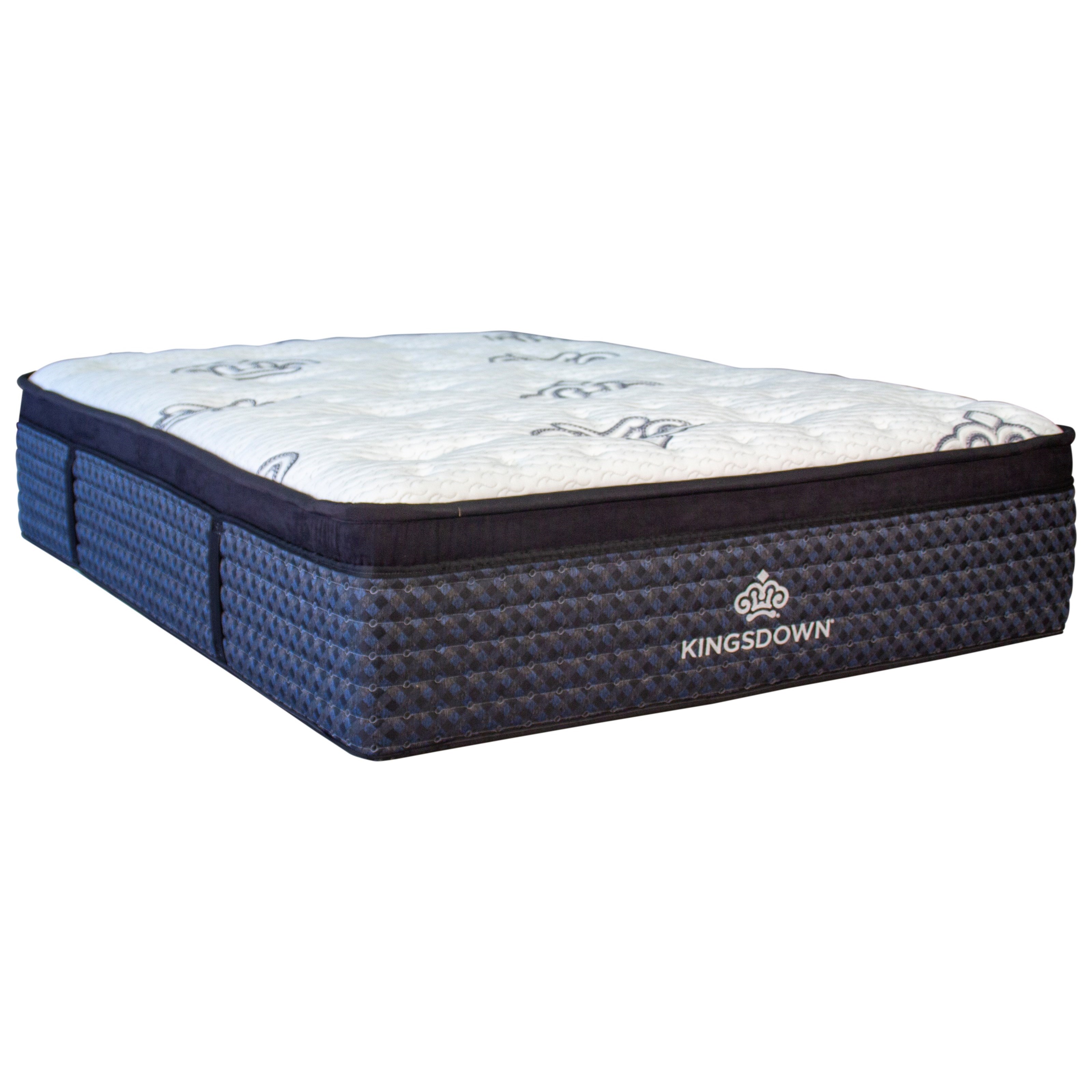Kingsdown Westerman Plush Euro Top 86513-K King 17" Plush Euro Top Coil ...