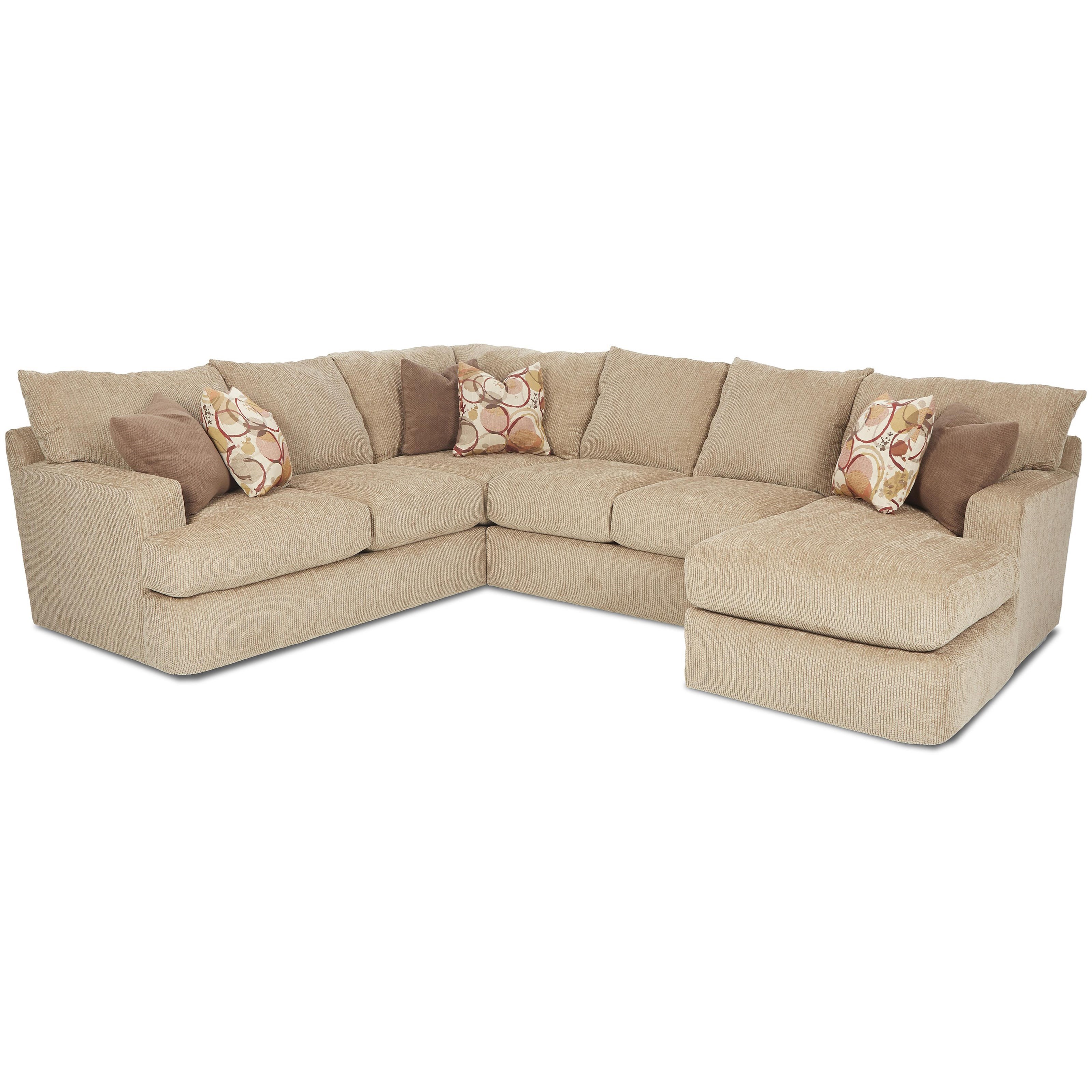 Klaussner Haynes Sectional at Catherine Fletcher blog