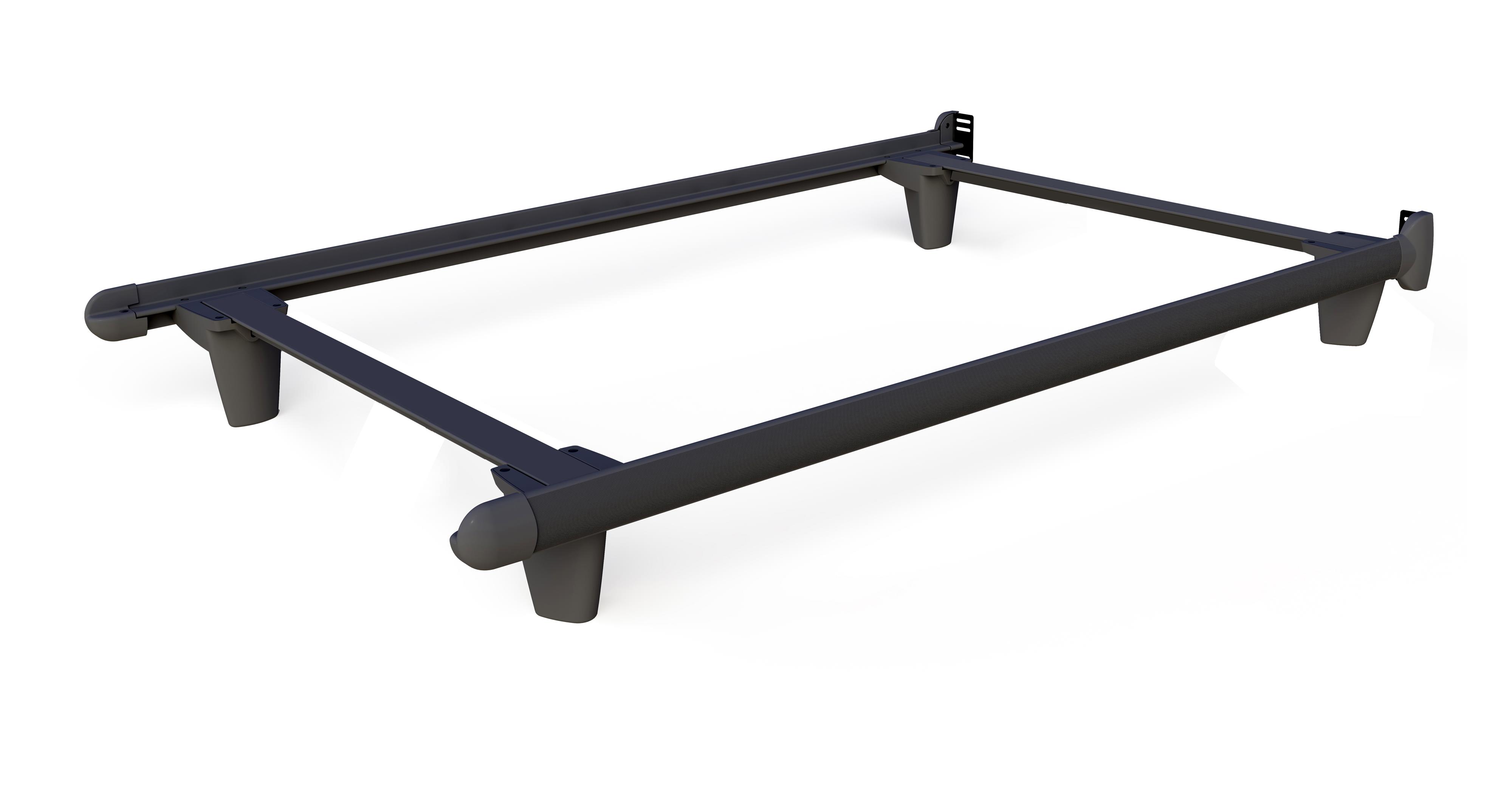 Knickerbocker Embrace Twin/TXL Bed Frame - Black | HomeWorld Furniture ...