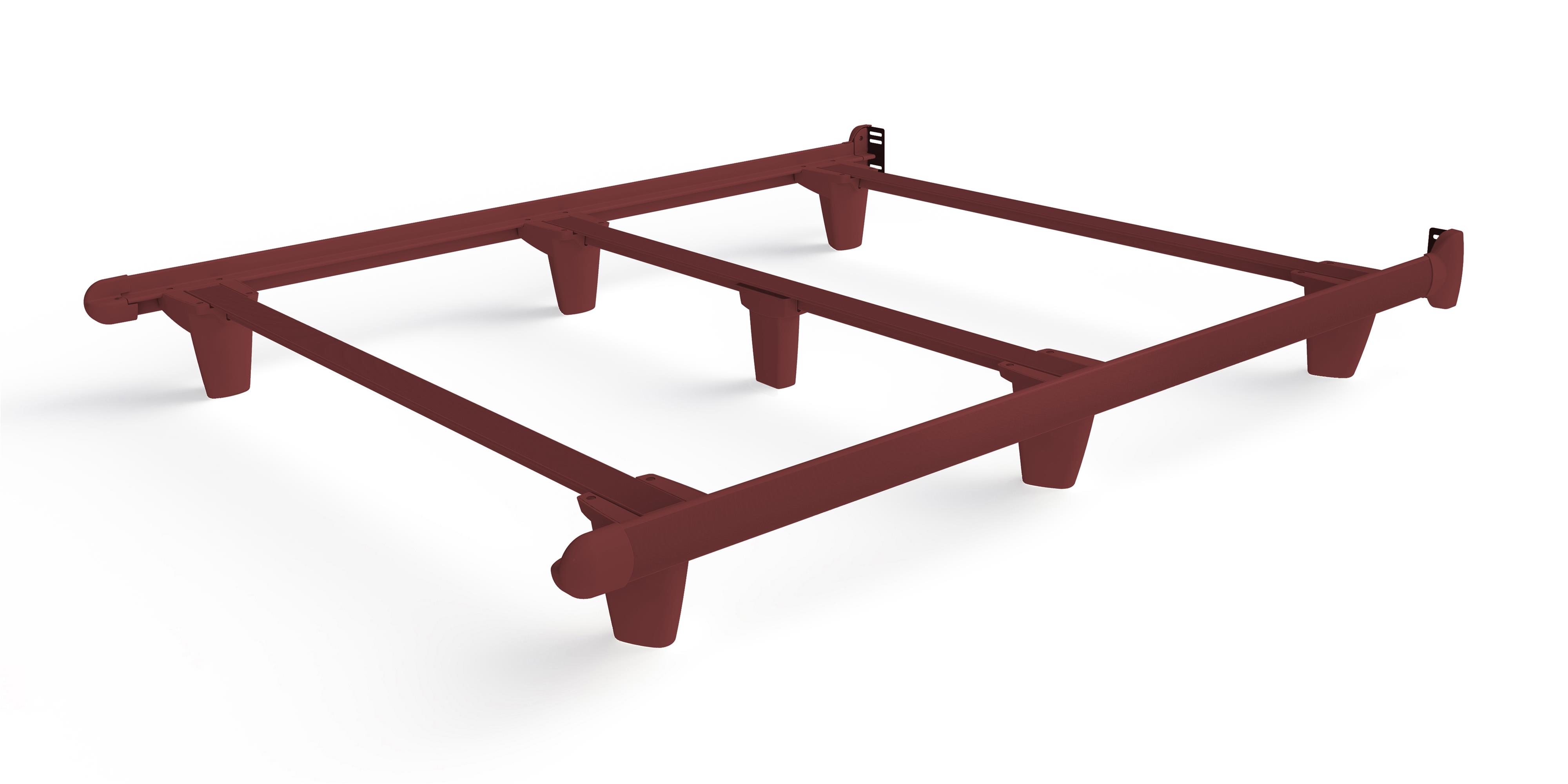 Knickerbocker Embrace Queen Bed Frame - Red | HomeWorld Furniture | Bed ...