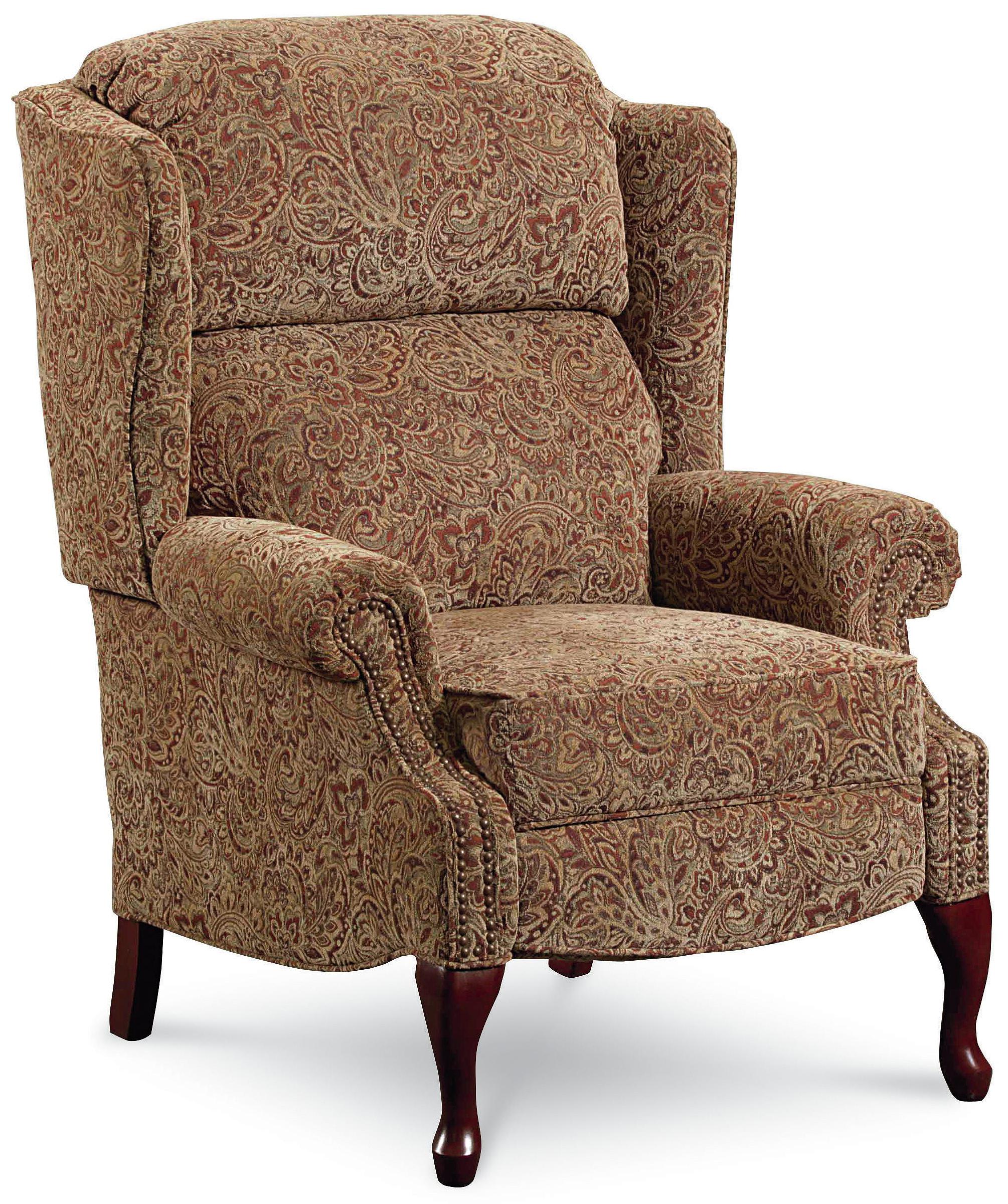 Lane Hi Leg Recliners Savannah High Leg Wing Back Recliner | AHFA ...