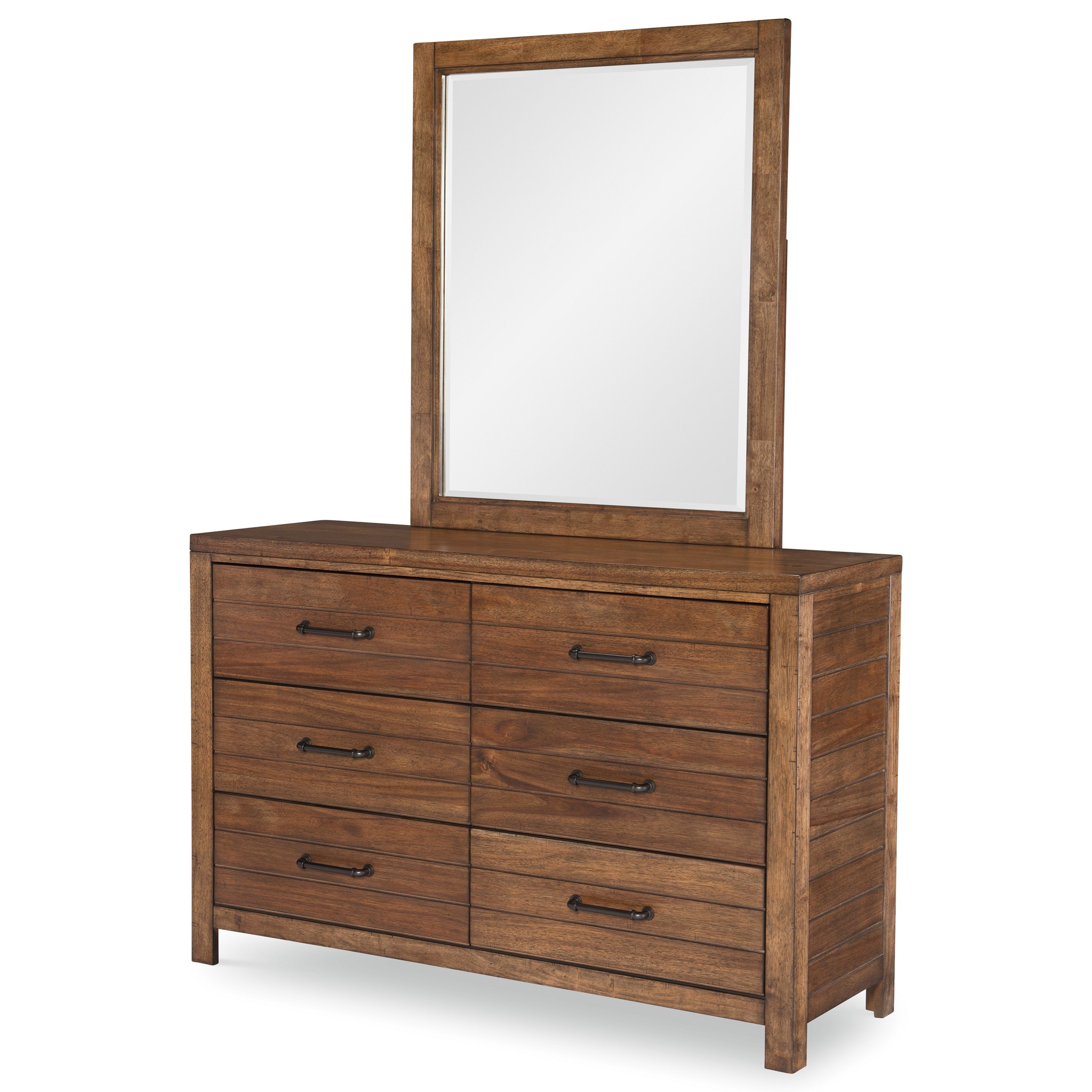 Legacy Classic Kids Summer Camp Casual Contemporary Dresser and Mirror ...