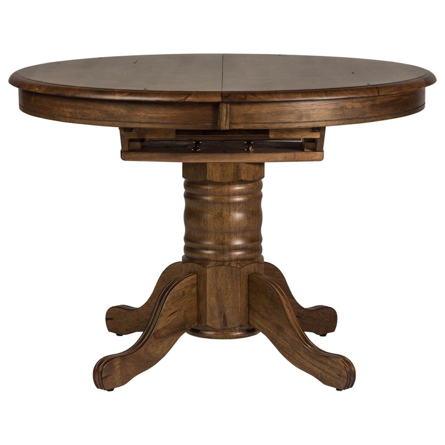 Liberty Furniture Carolina Crossing Transitional Oval Pedestal Dining ...