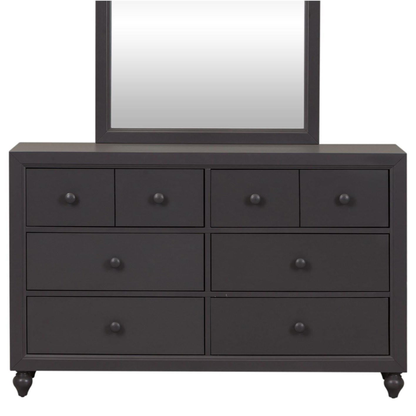 Liberty Furniture Cottage View 423-BR30 Cottage Style 6 Drawer Dresser ...