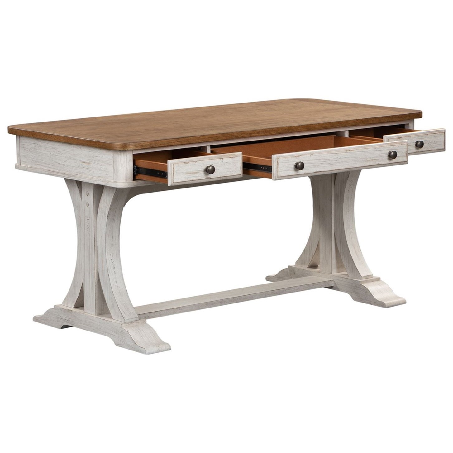 Liberty Furniture Farmhouse Reimagined 652-HO107 Relaxed Vintage ...