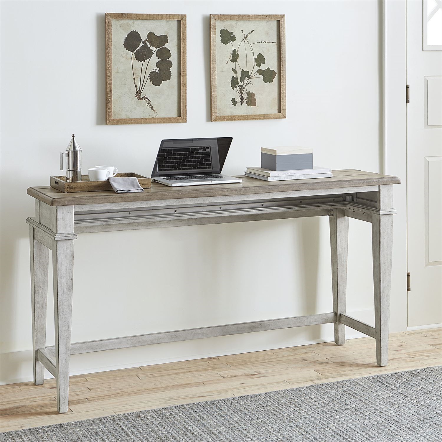 Liberty Furniture Heartland 824-OT6836 Transitional Two-Toned Console ...