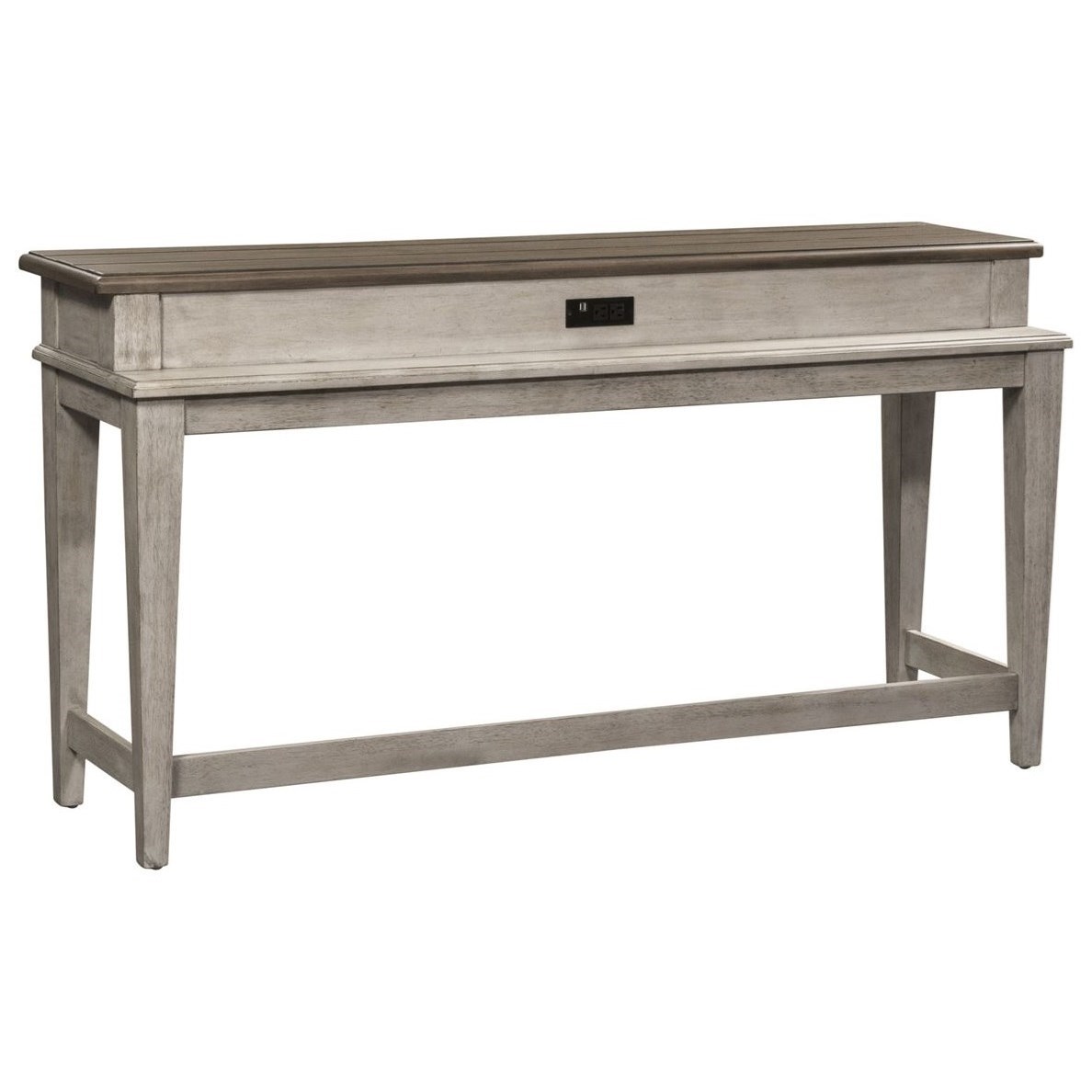 Liberty Furniture Heartland 824-OT6836 Transitional Two-Toned Console ...
