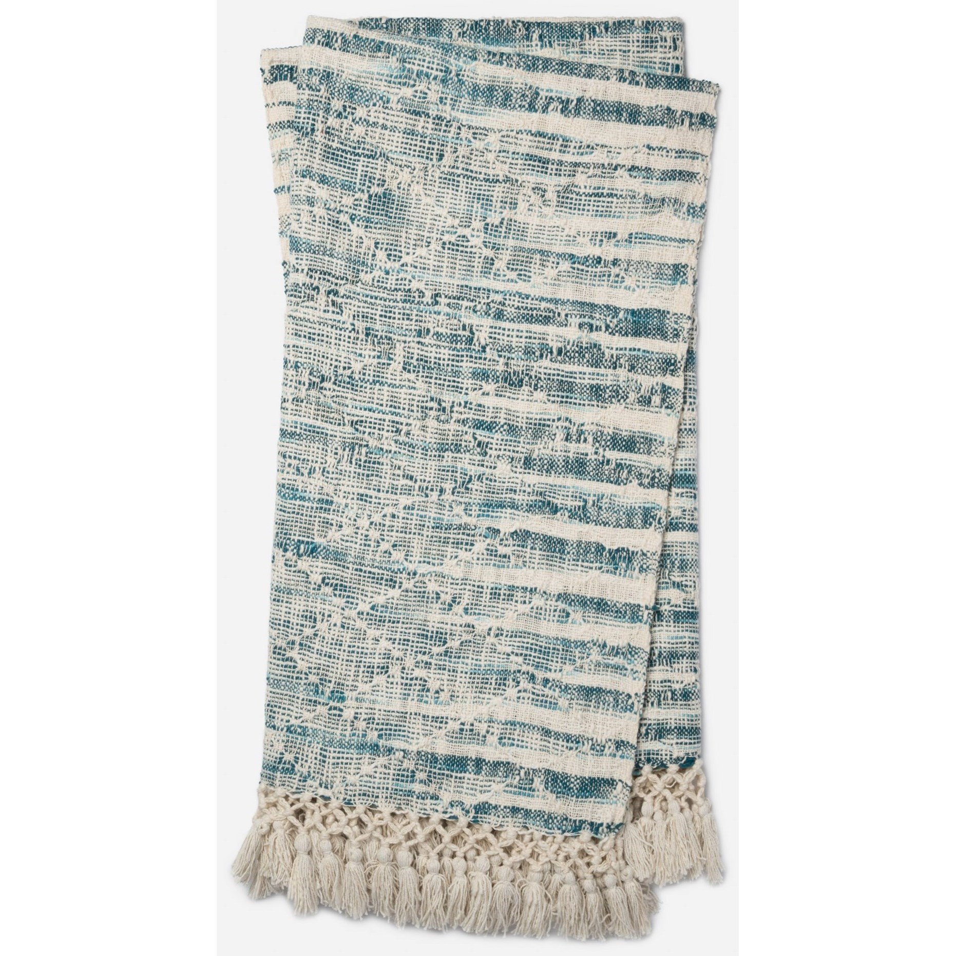 Magnolia Home by Joanna Gaines for Loloi Else Blue 4'-2" X 5' Throw ...