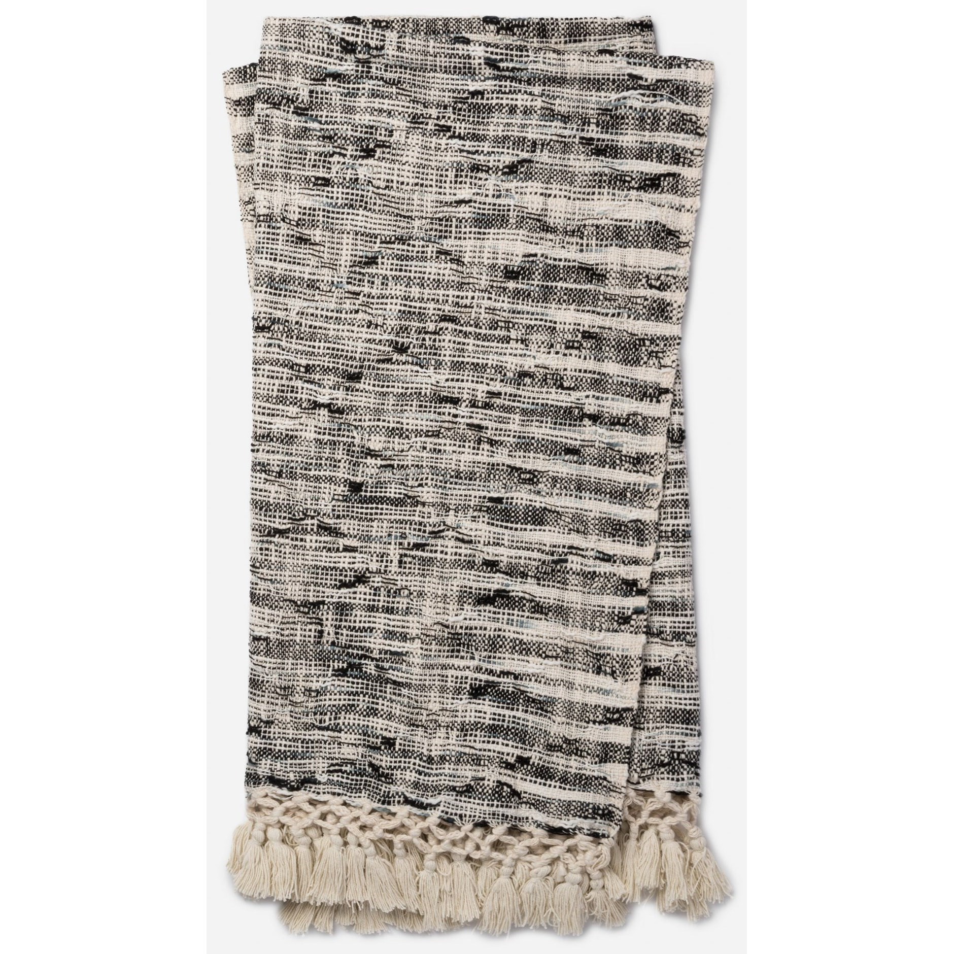 Magnolia Home by Joanna Gaines for Loloi Else Black 4'-2" X 5' Throw ...