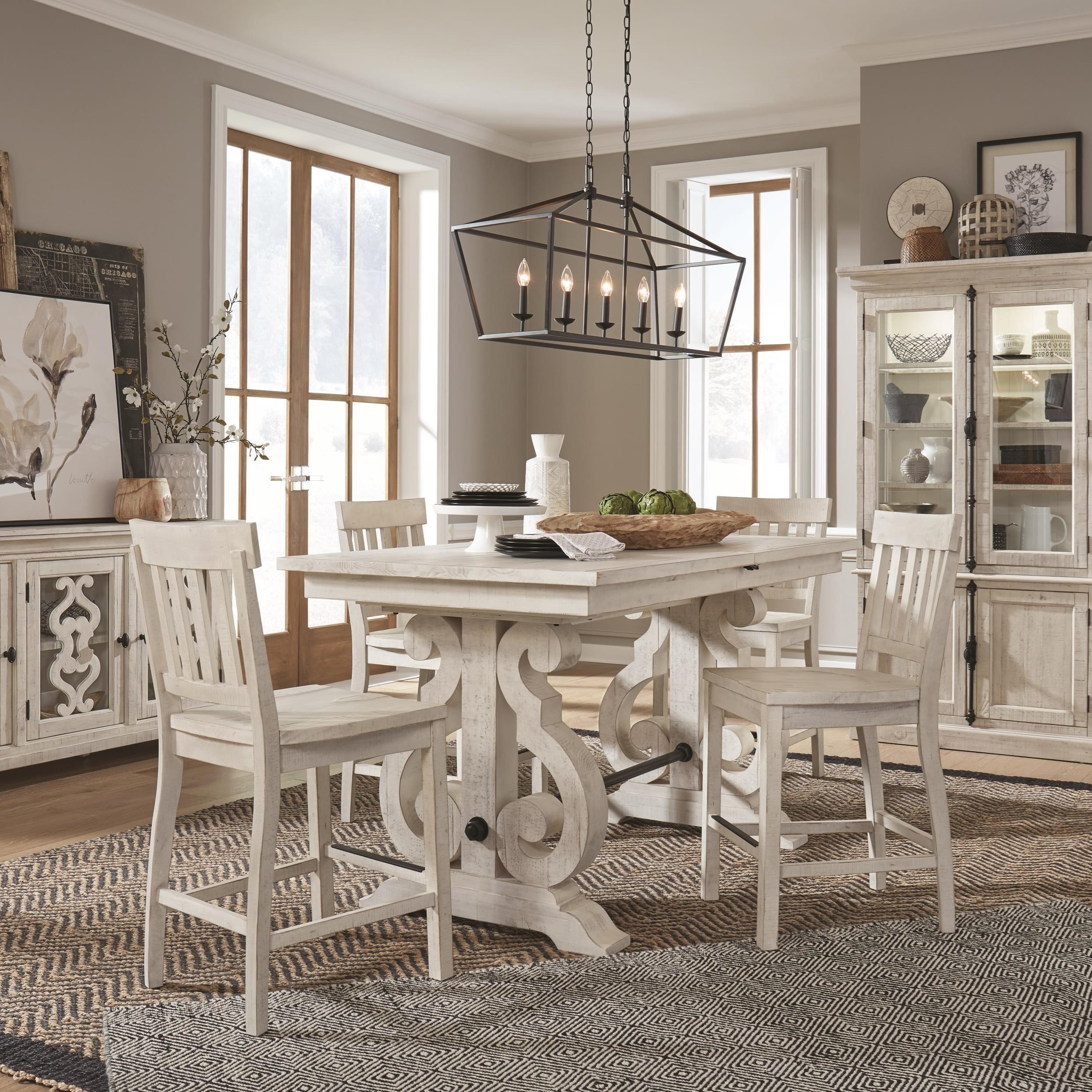 White Counter Height Dining Chairs at Martha Brugger blog