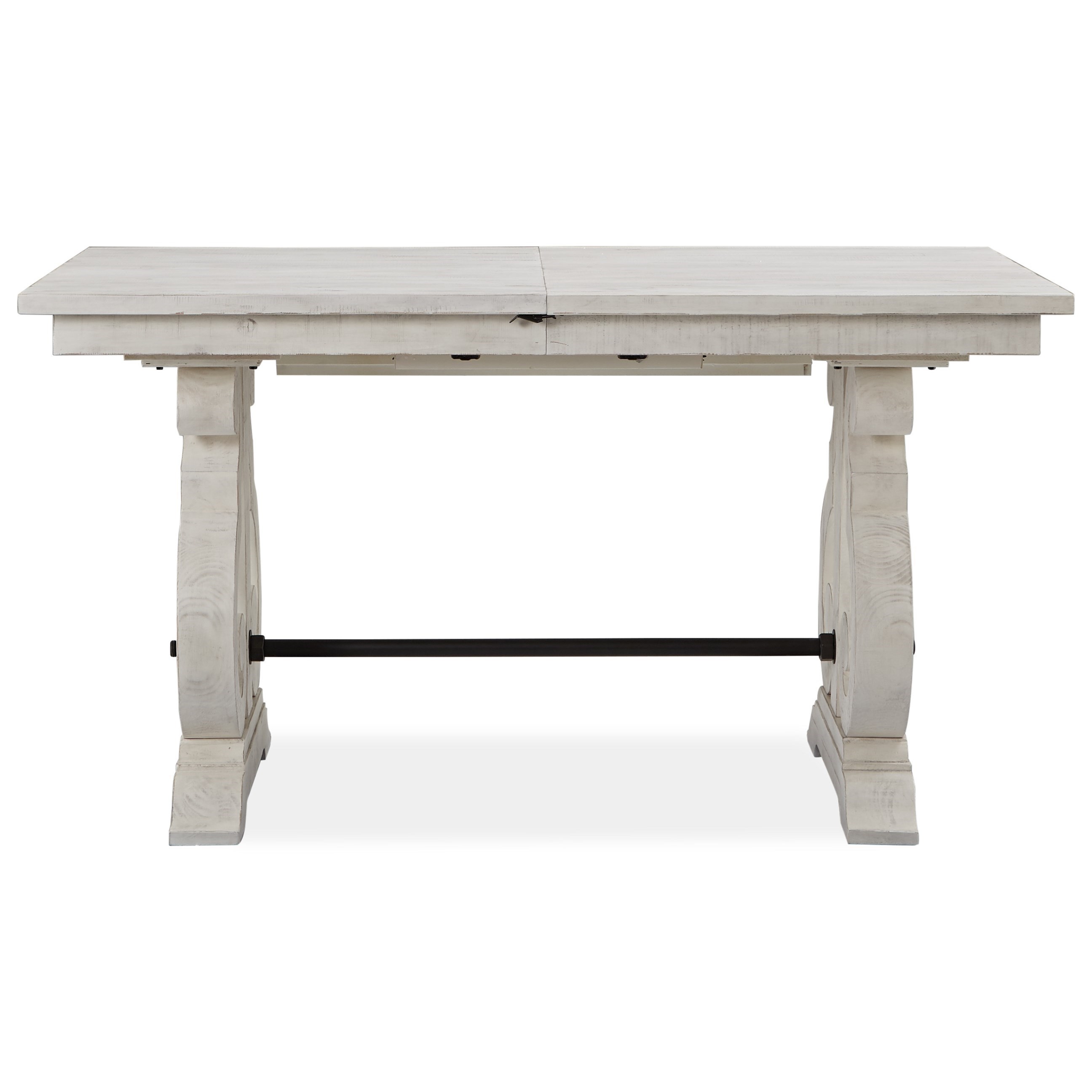 Magnussen Home Bronwyn Rectangular Farmhouse Counter Height Table with ...