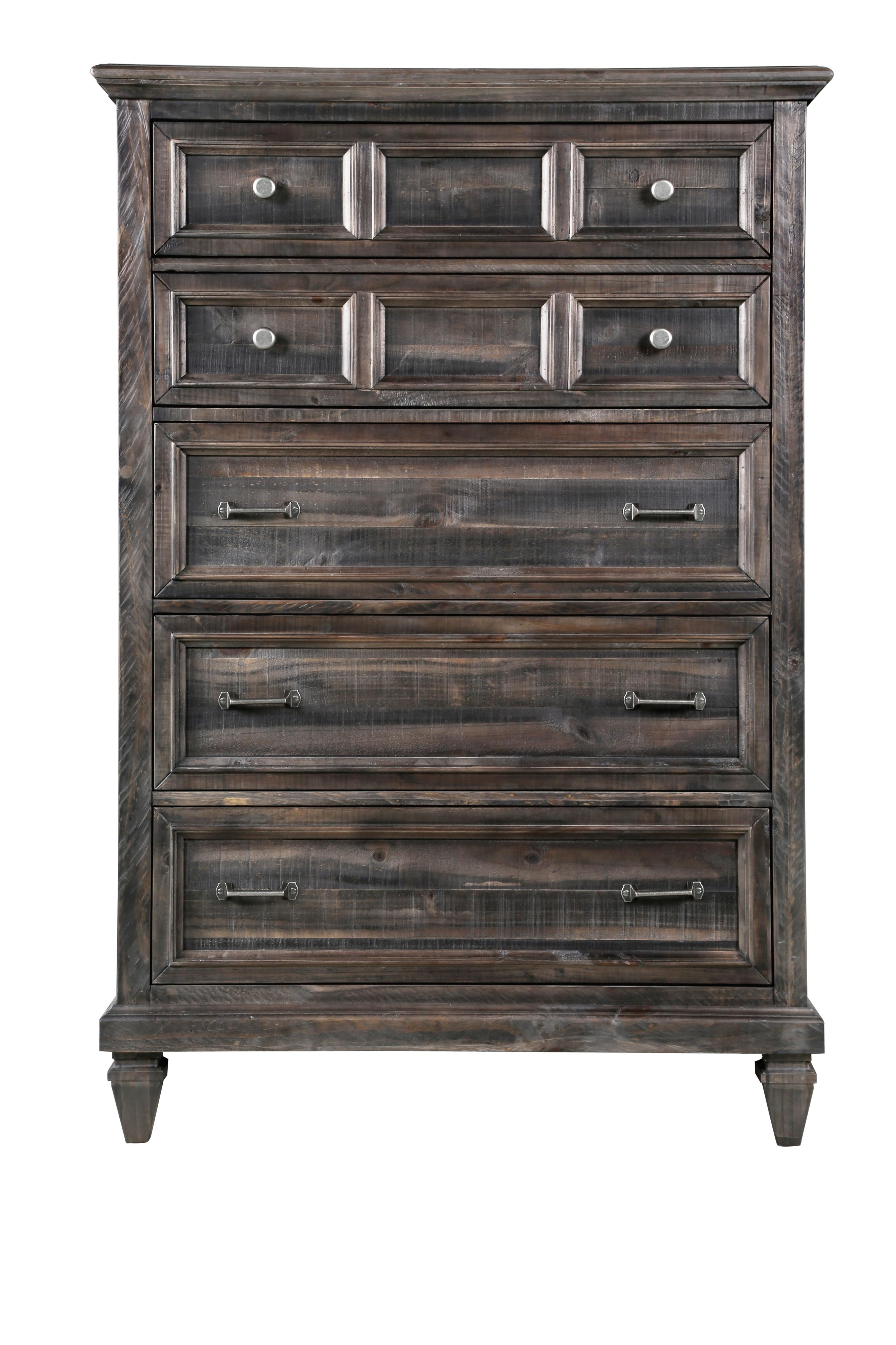 Robinson Home Collection Casegoods 5-Drawer Chest with Felt-Lined Top ...