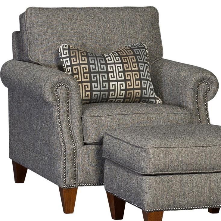 Mayo 3311 Transitional Chair | Howell Furniture | Upholstered Chairs