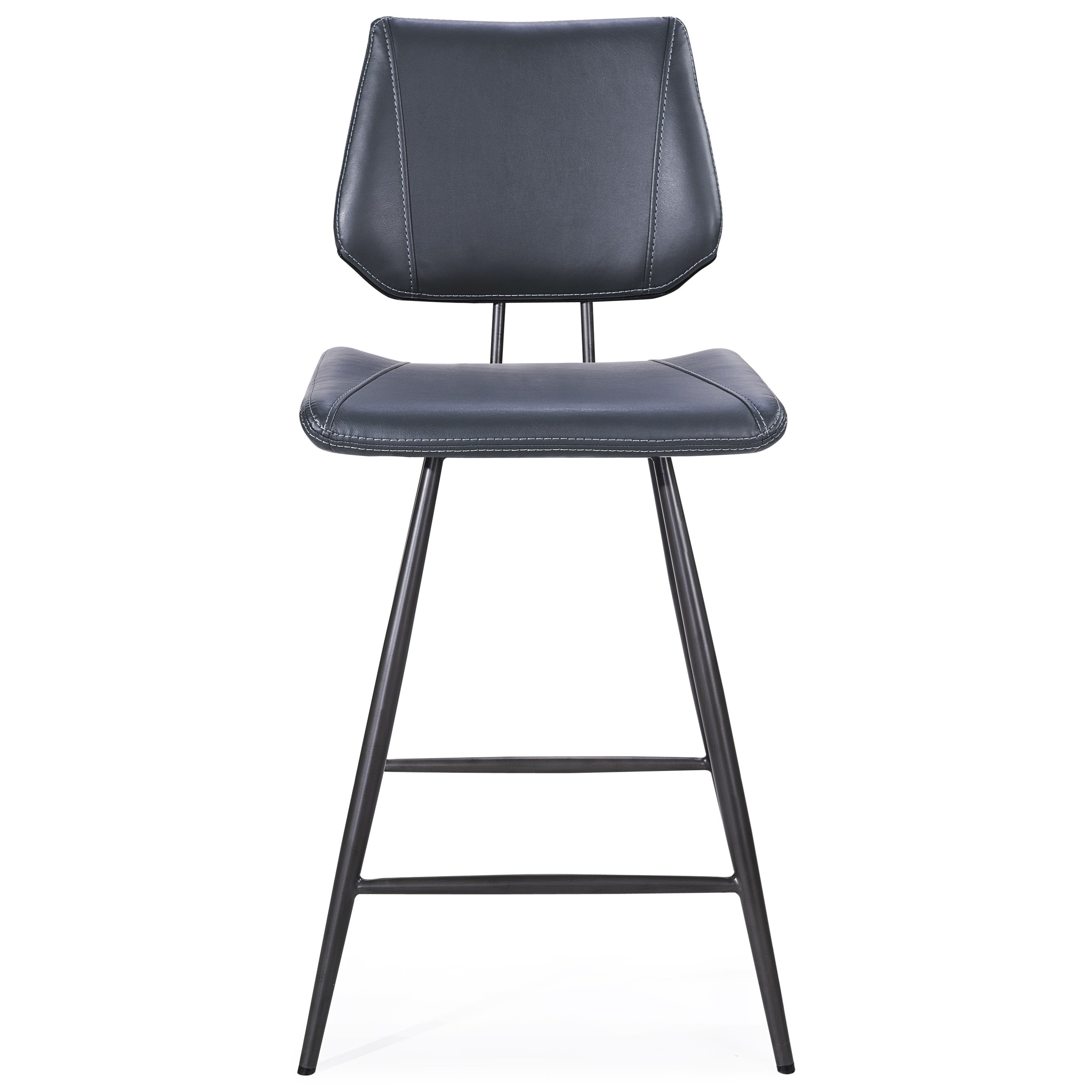 Modus International Crossroads Vinson Modern Swivel Counter Stool in ...