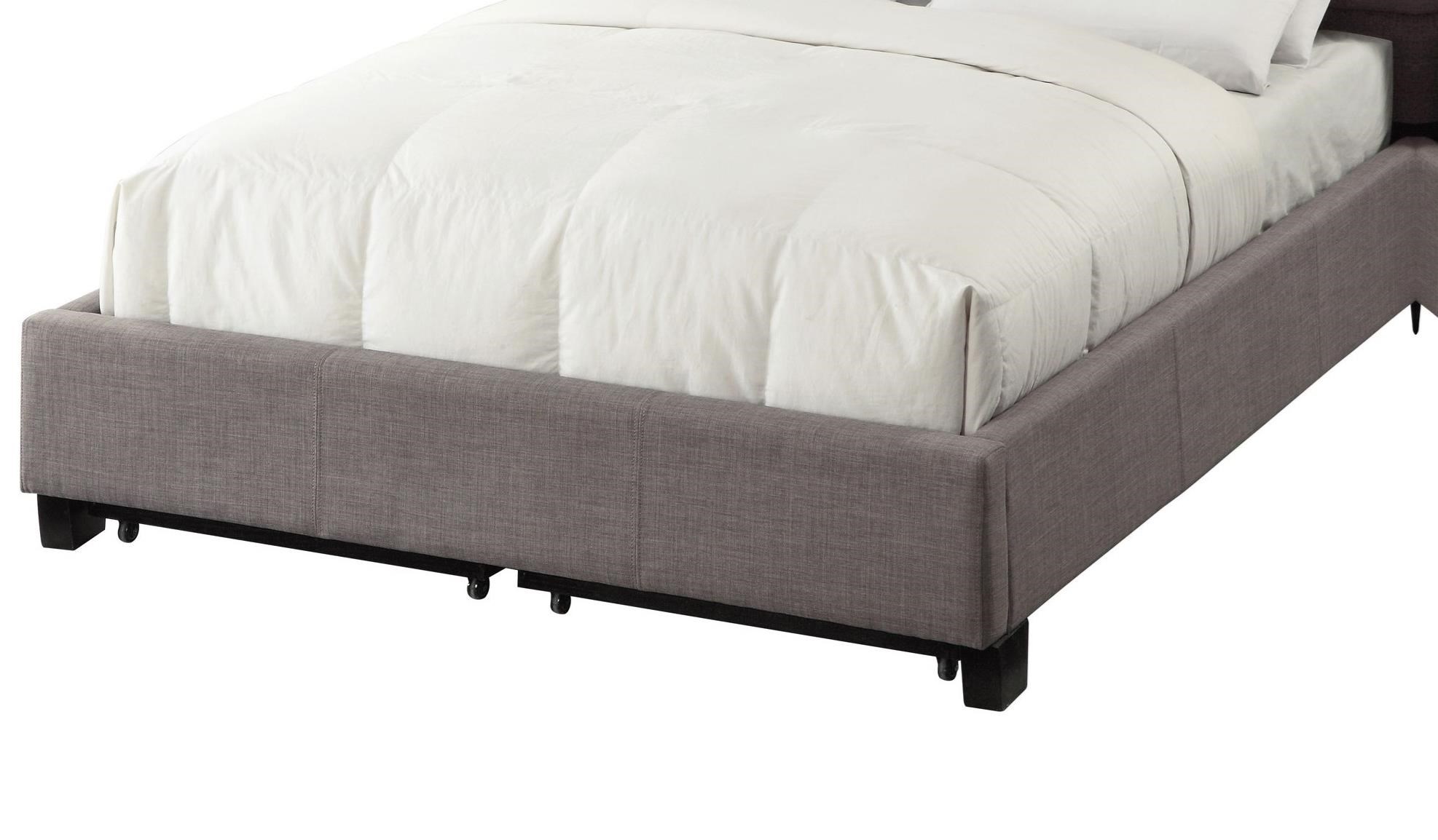 Modus International Geneva Queen Melina Upholstered Platform Storage ...