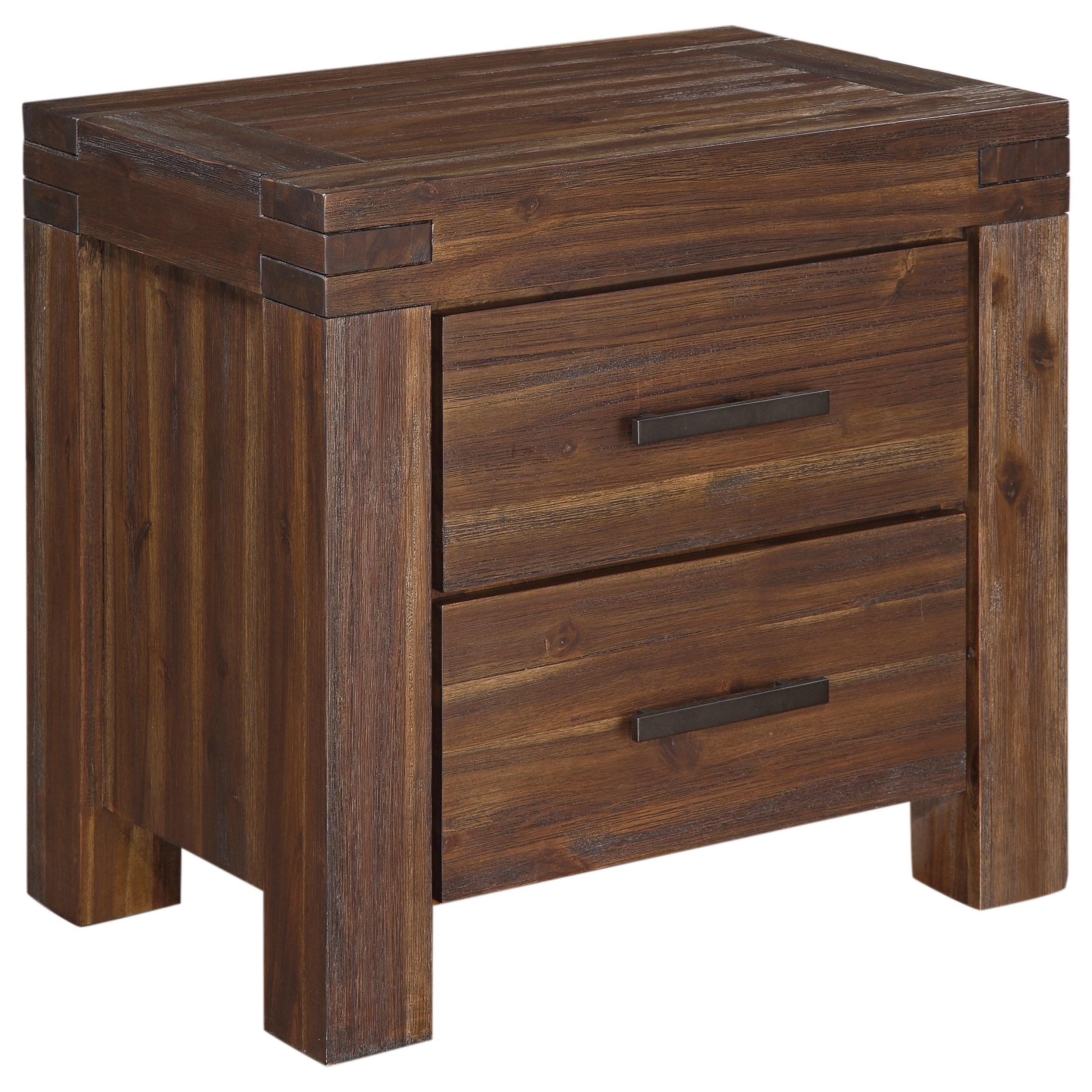 Modus International Meadow Nightstand with 2 Dovetail Drawers | Reeds ...