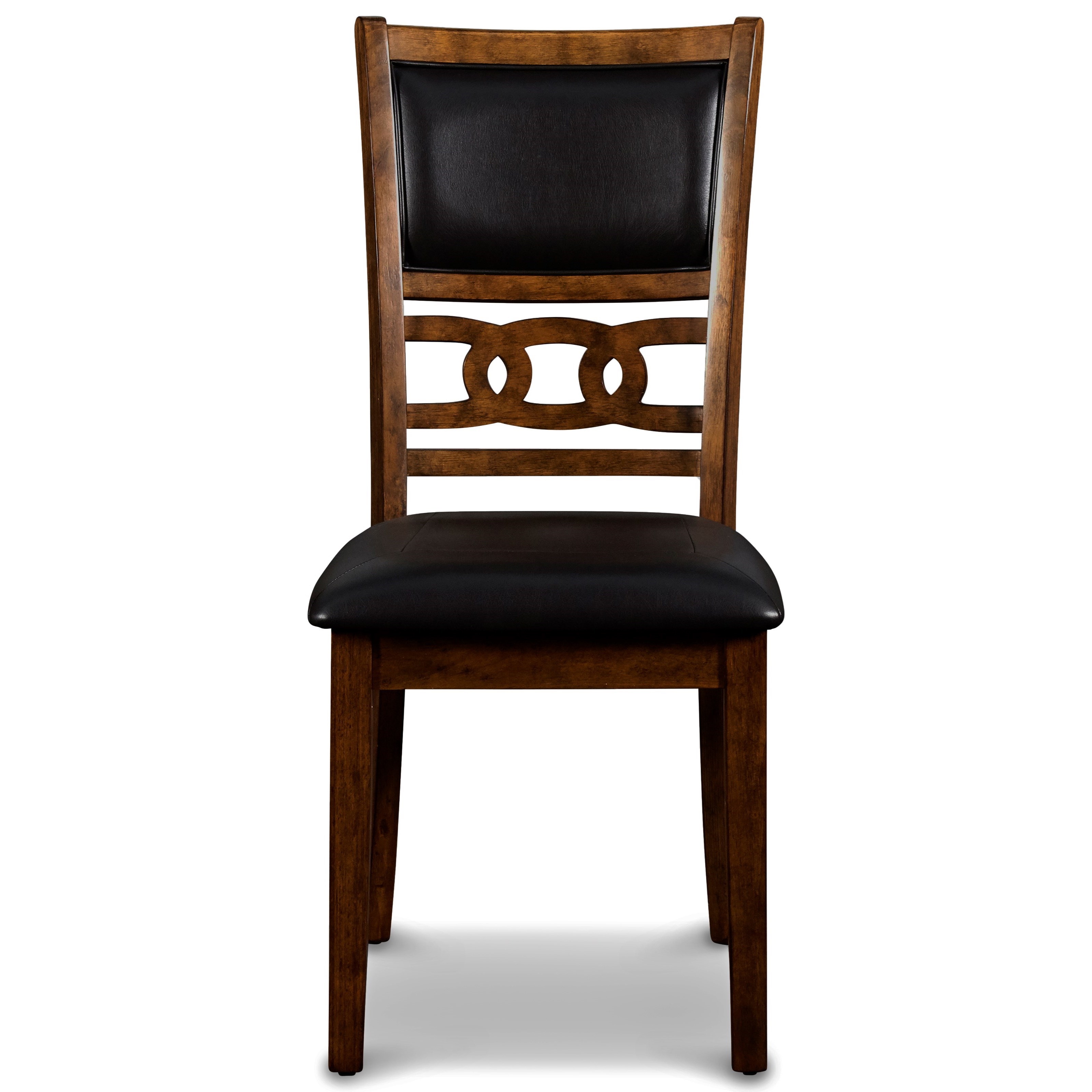 New Classic Furniture Gia D1701-20-BRN Contemporary Dining Side Chair ...