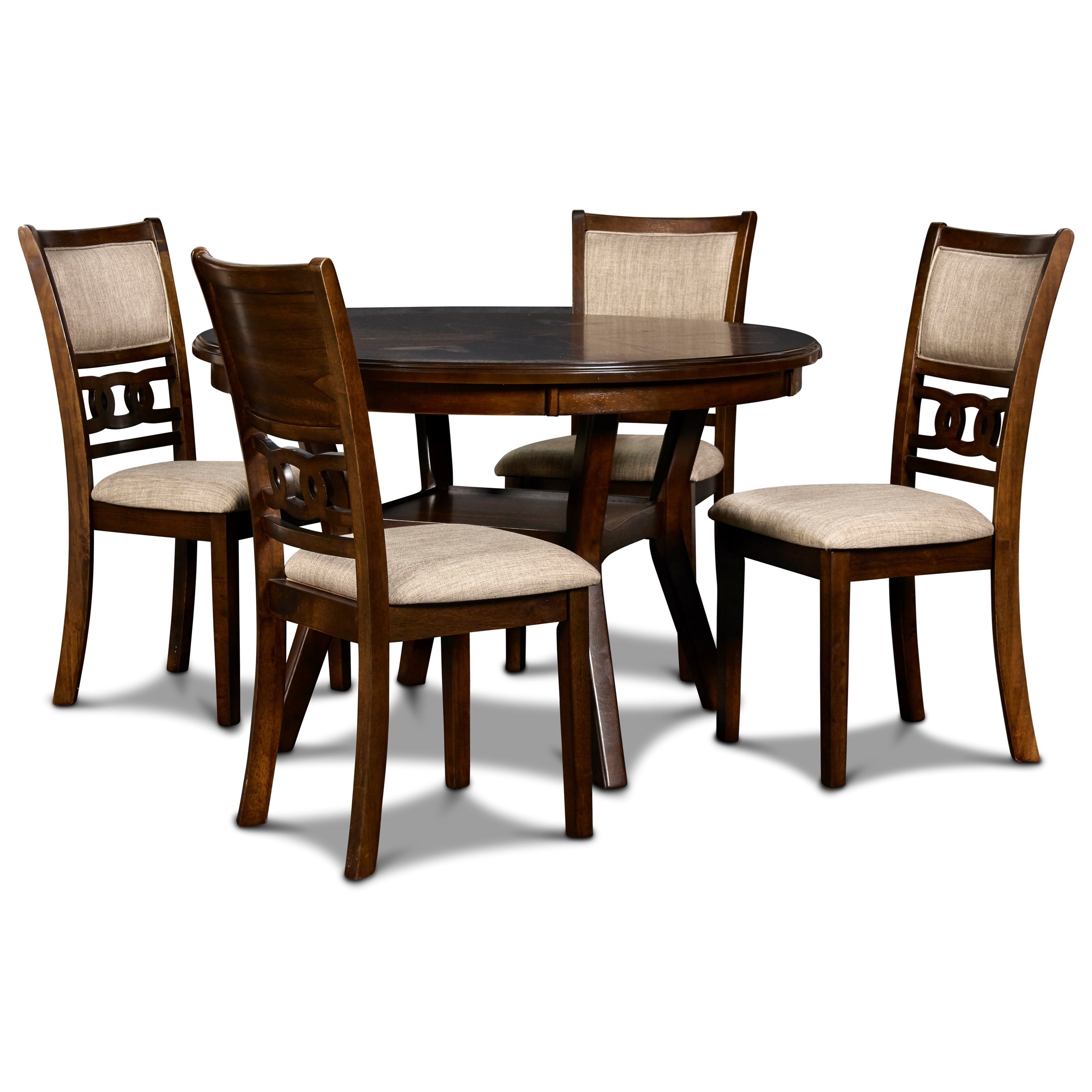 New Classic Furniture Gia D1701-50S-CHY Contemporary 5-Piece Dining ...