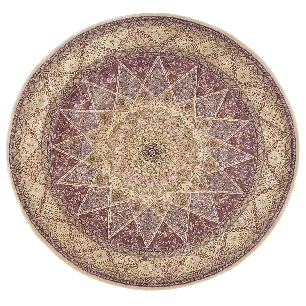 Nourison Nourison 2000 2117 LAV 8X8 RD 8' x 8' Lavender Round Rug ...