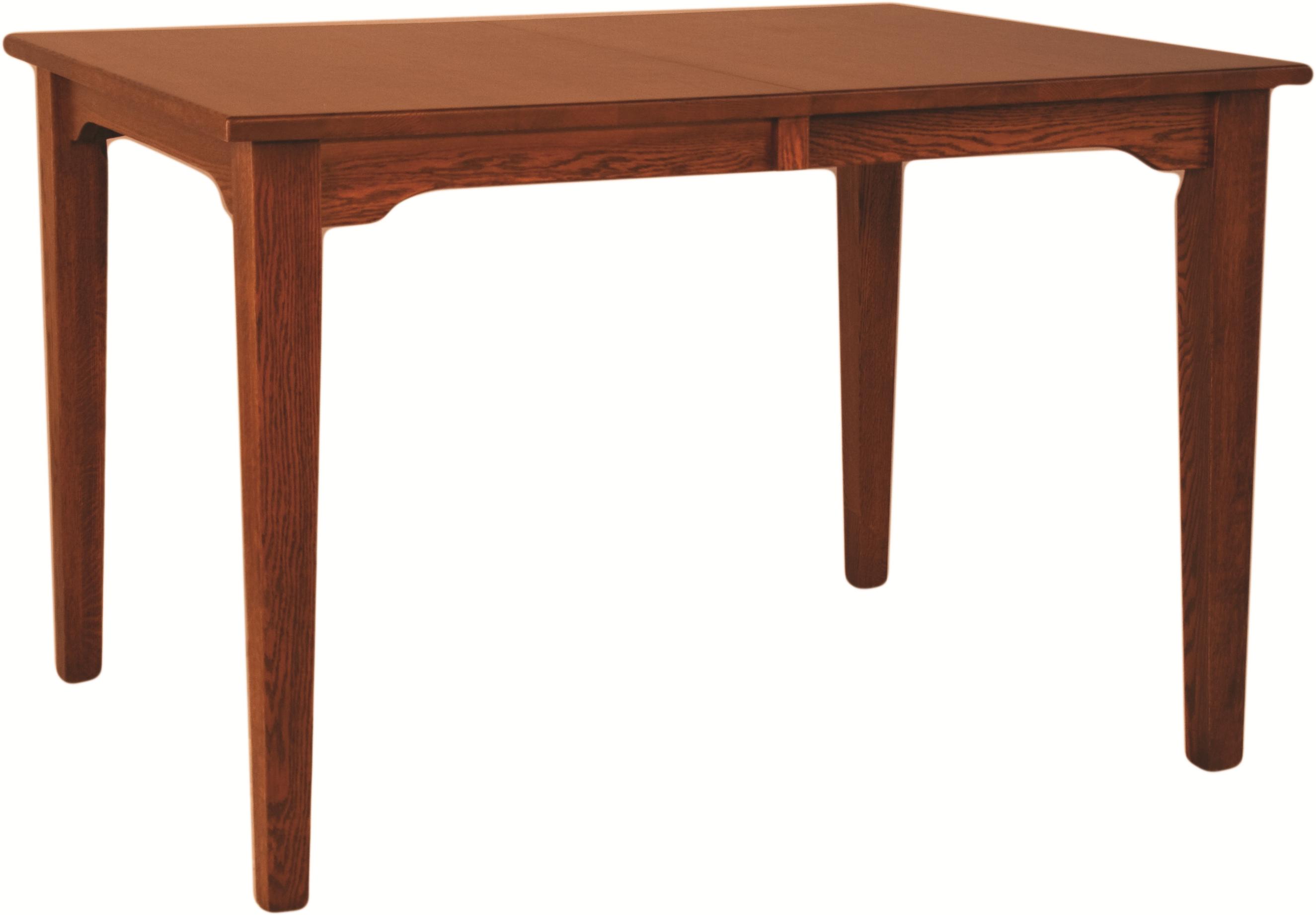 Oakwood Industries Casual Dining 1213600 Mission Counter Height Table ...