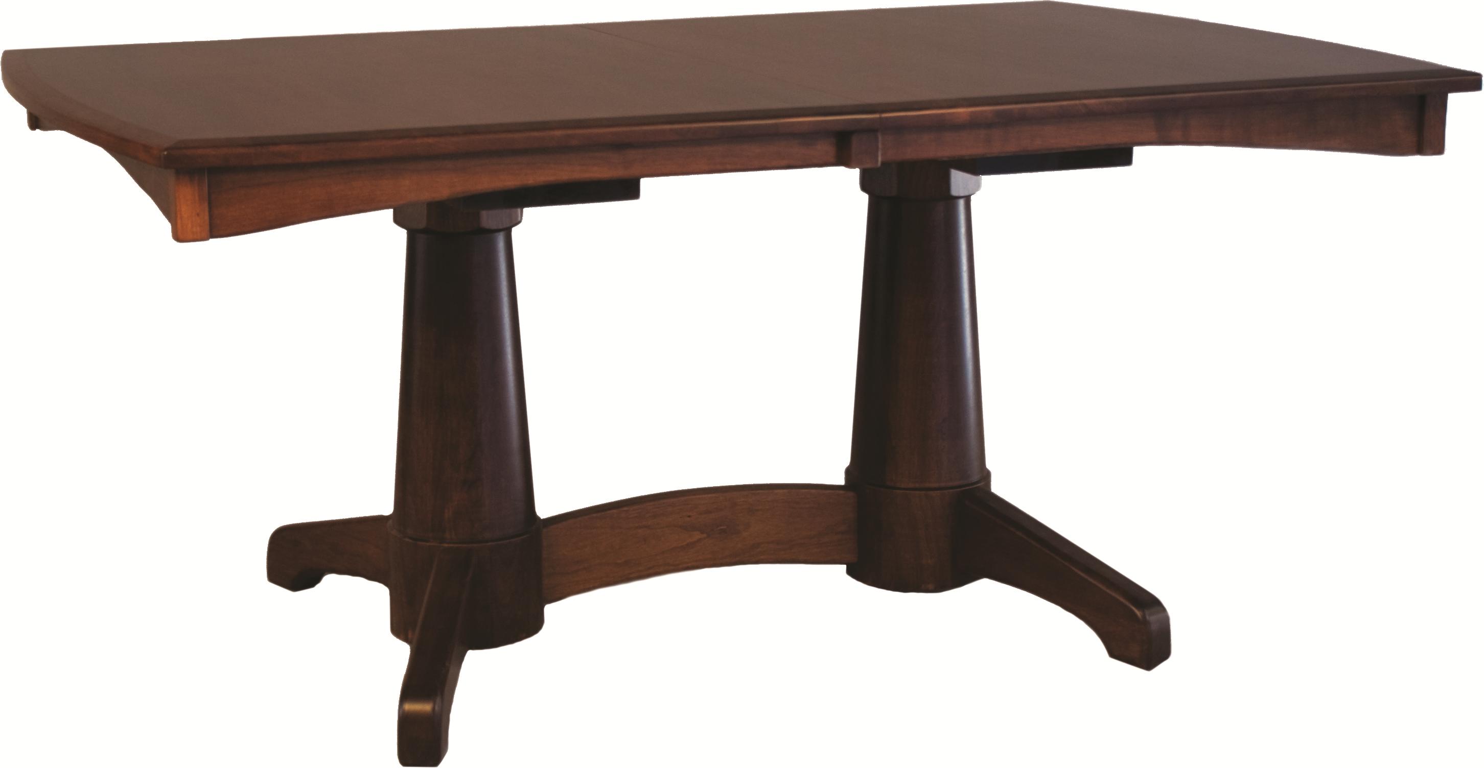 Oakwood Industries Casual Dining 13304CH Double Pedestal Lighthouse ...