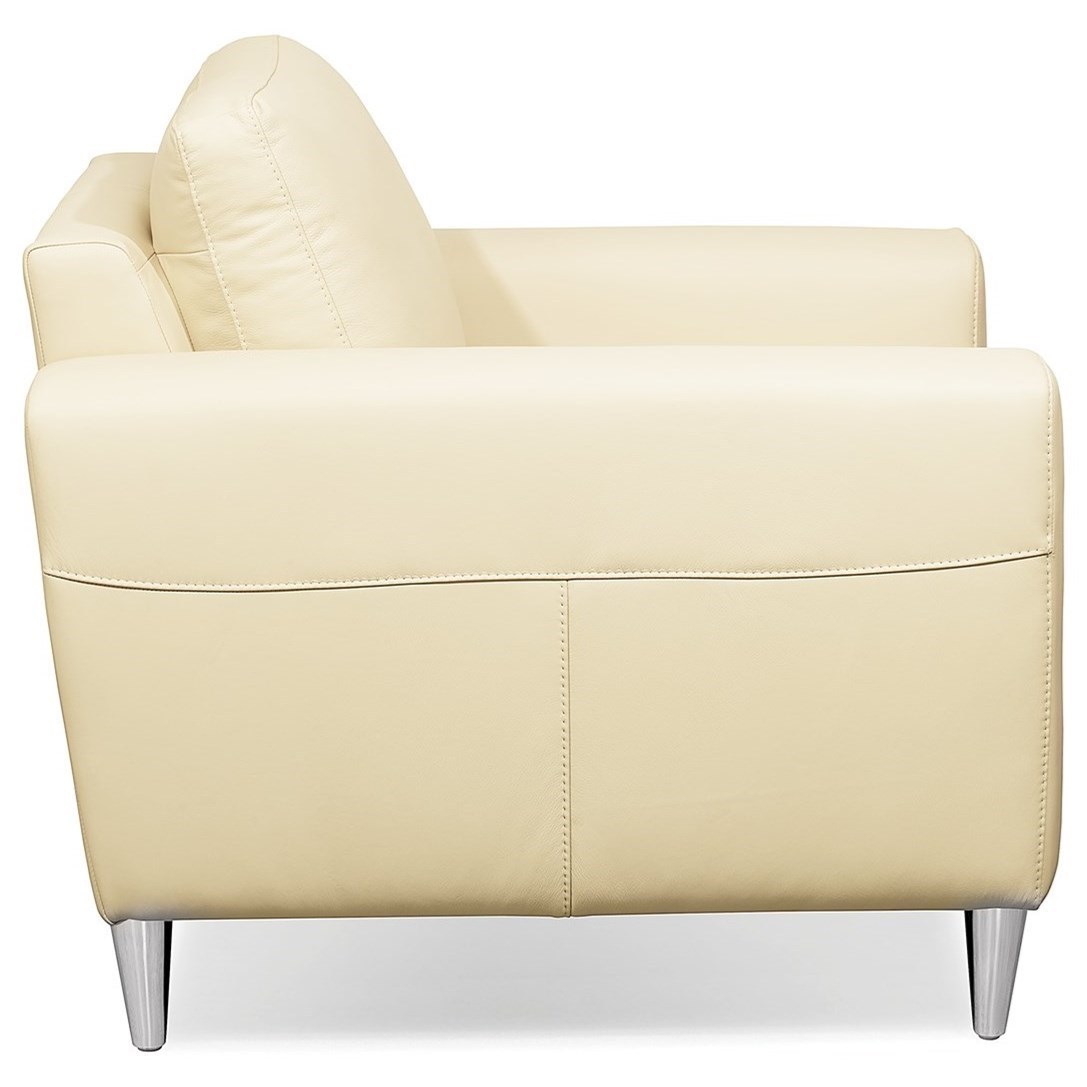 Palliser Atticus Contemporary Chair with Track Arms | Reeds Furniture ...