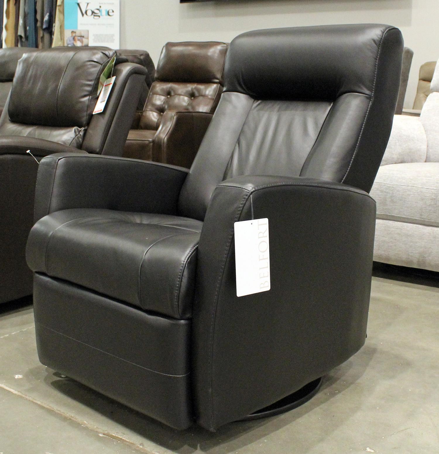Palliser Banff II Contemporary Swivel Glider Recliner with Track Arms ...