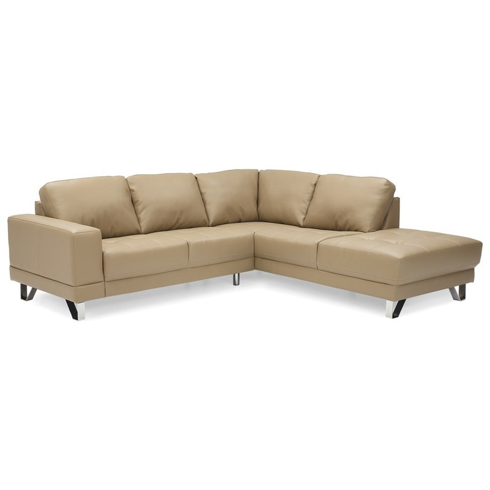 Palliser Seattle Contemporary 2-Piece Sectional | Howell Furniture ...