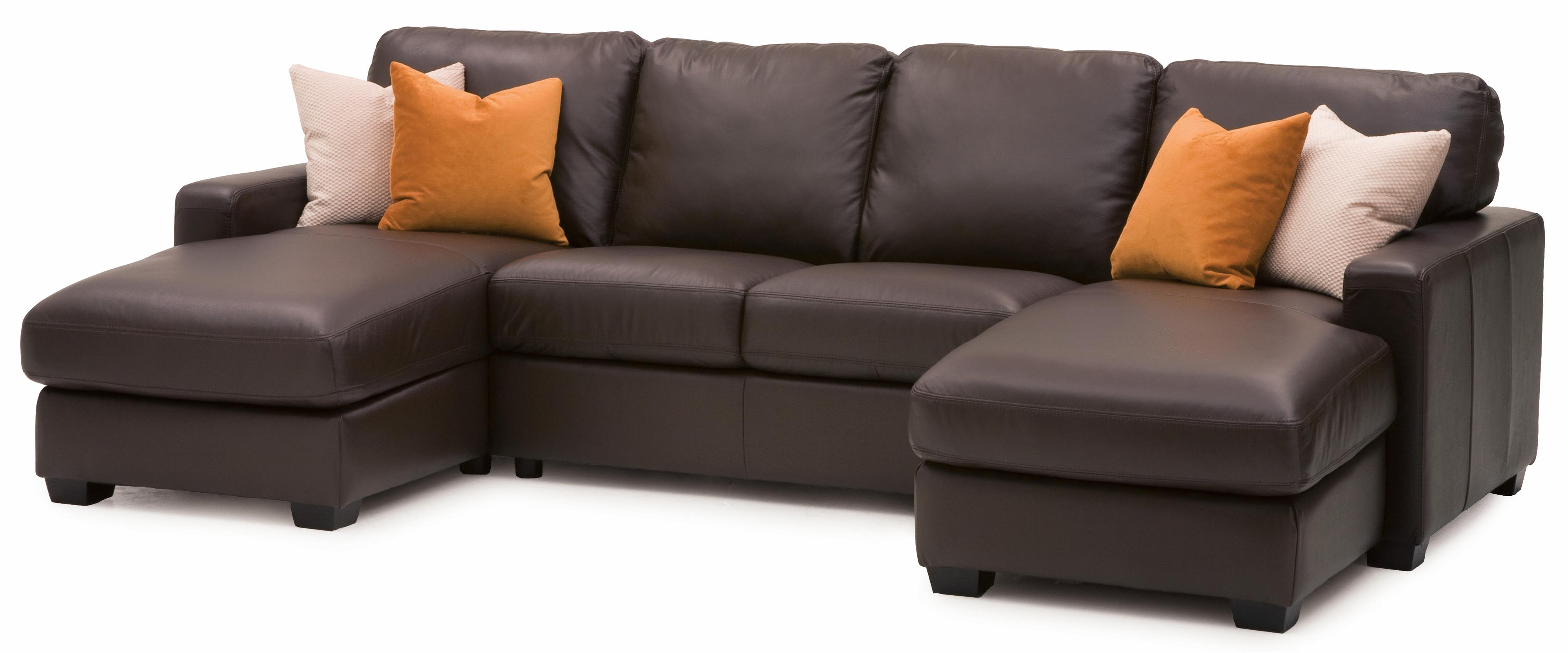 Palliser Westend Contemporary 3 pc. Sectional with RHF and LHF Chaise ...