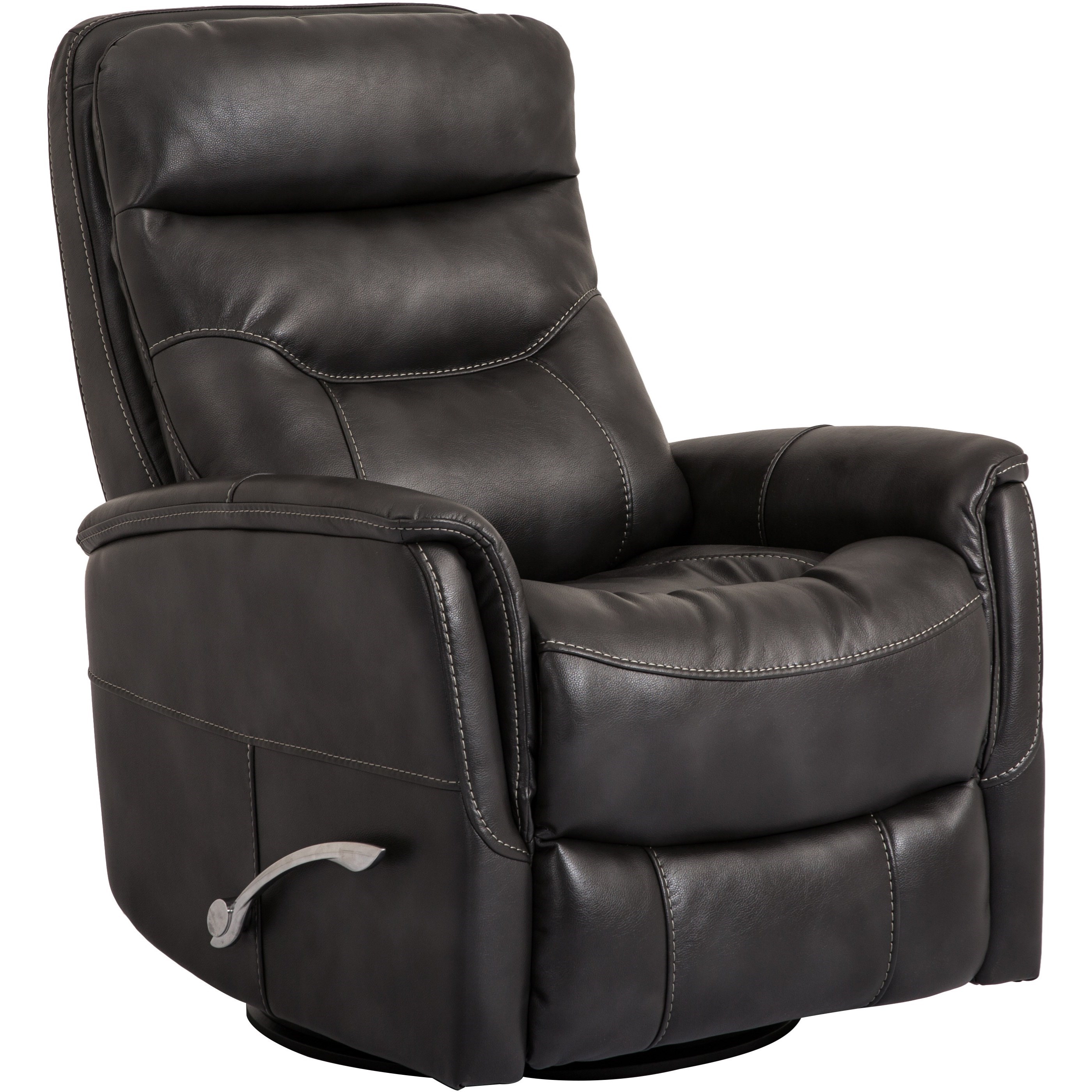 Parker Living Gemini Contemporary Swivel Glider Recliner with Padded ...