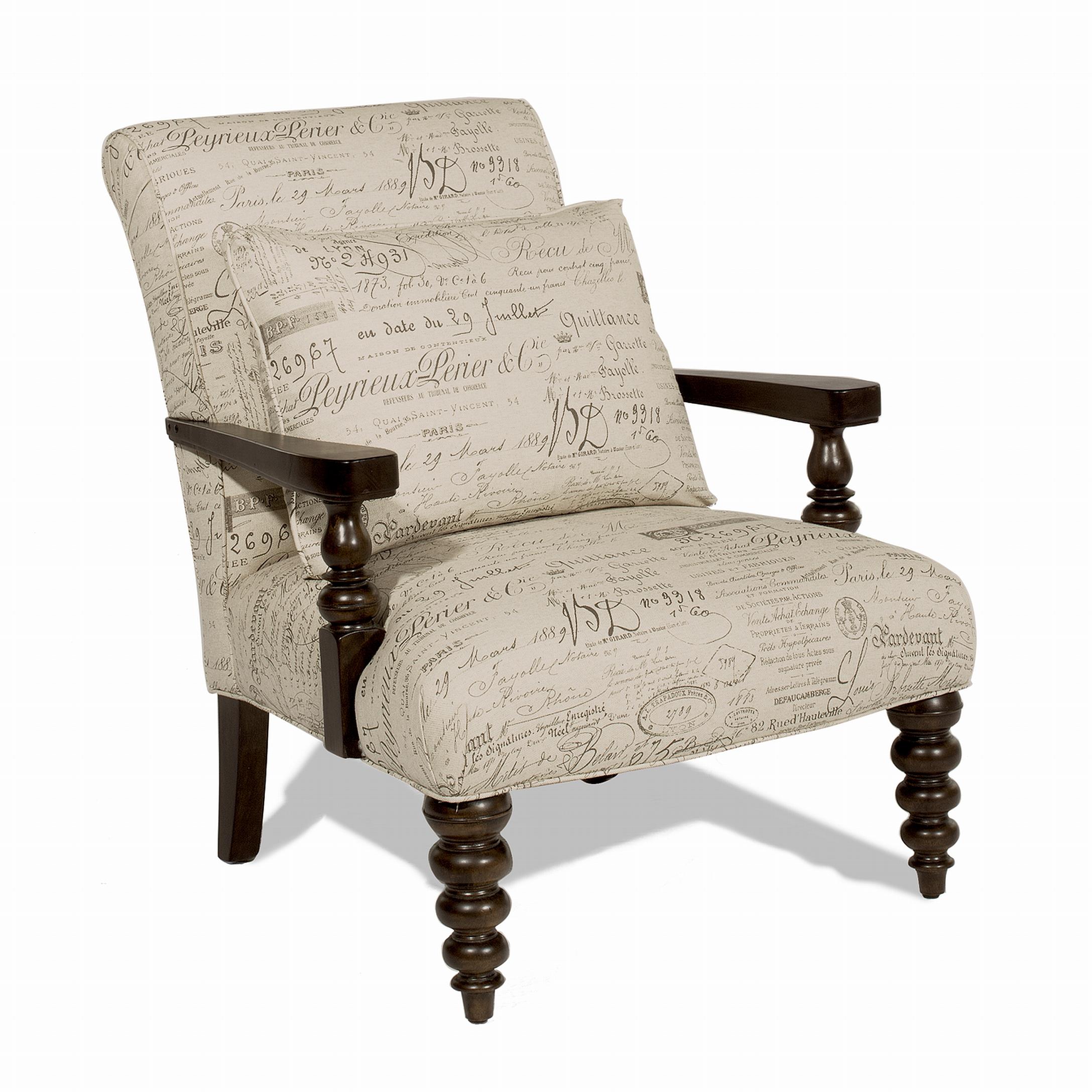Paula Deen by Craftmaster Upholstered Chairs Upholstered Exposed Wood ...