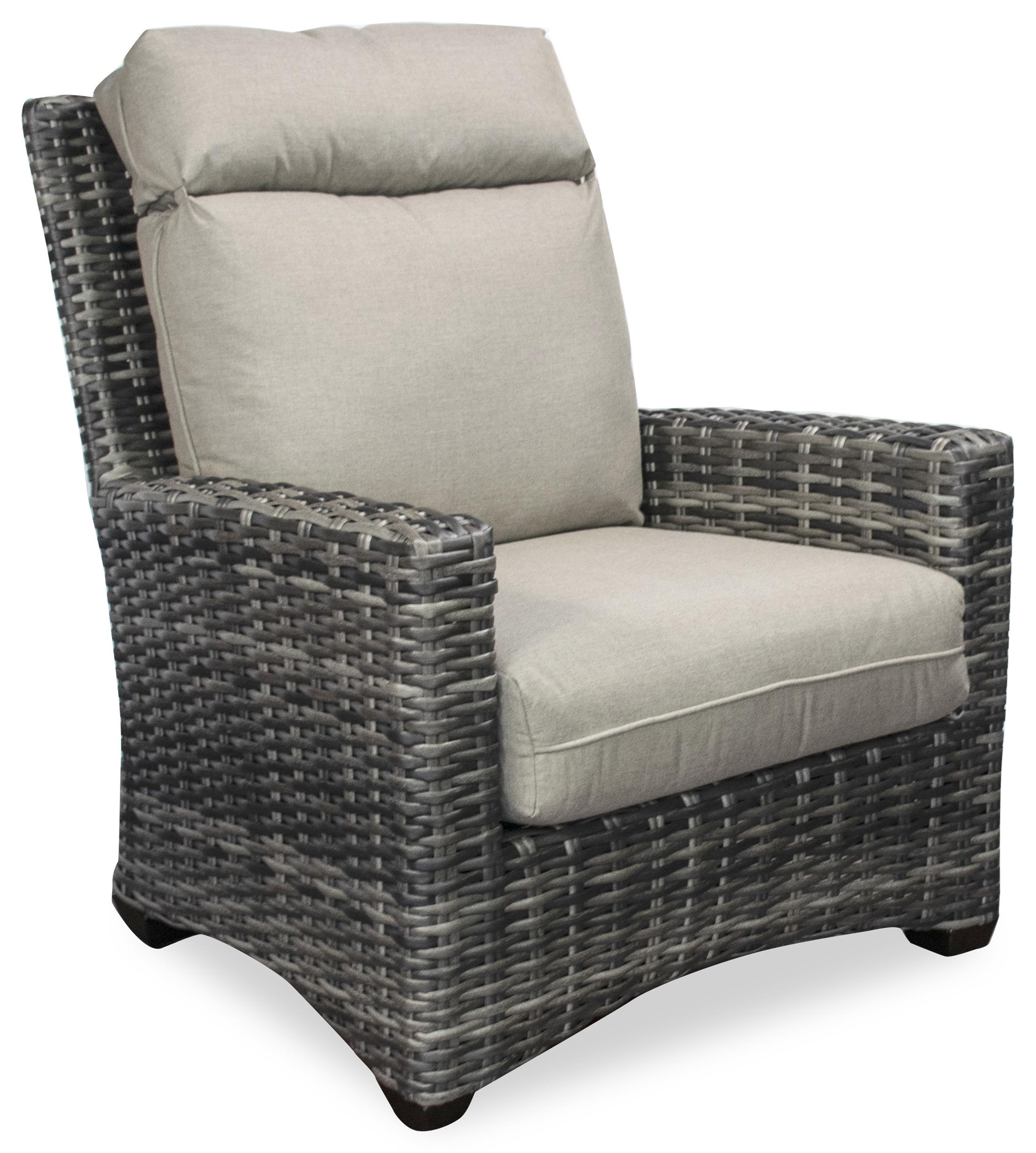 Prestige Ventura Highback Lounge Chair | Johnny Janosik | Outdoor Chairs