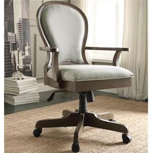 Upholstered Desk Chair With Wheels - IHKD OLLIE MCDANIEL BLOG'S
