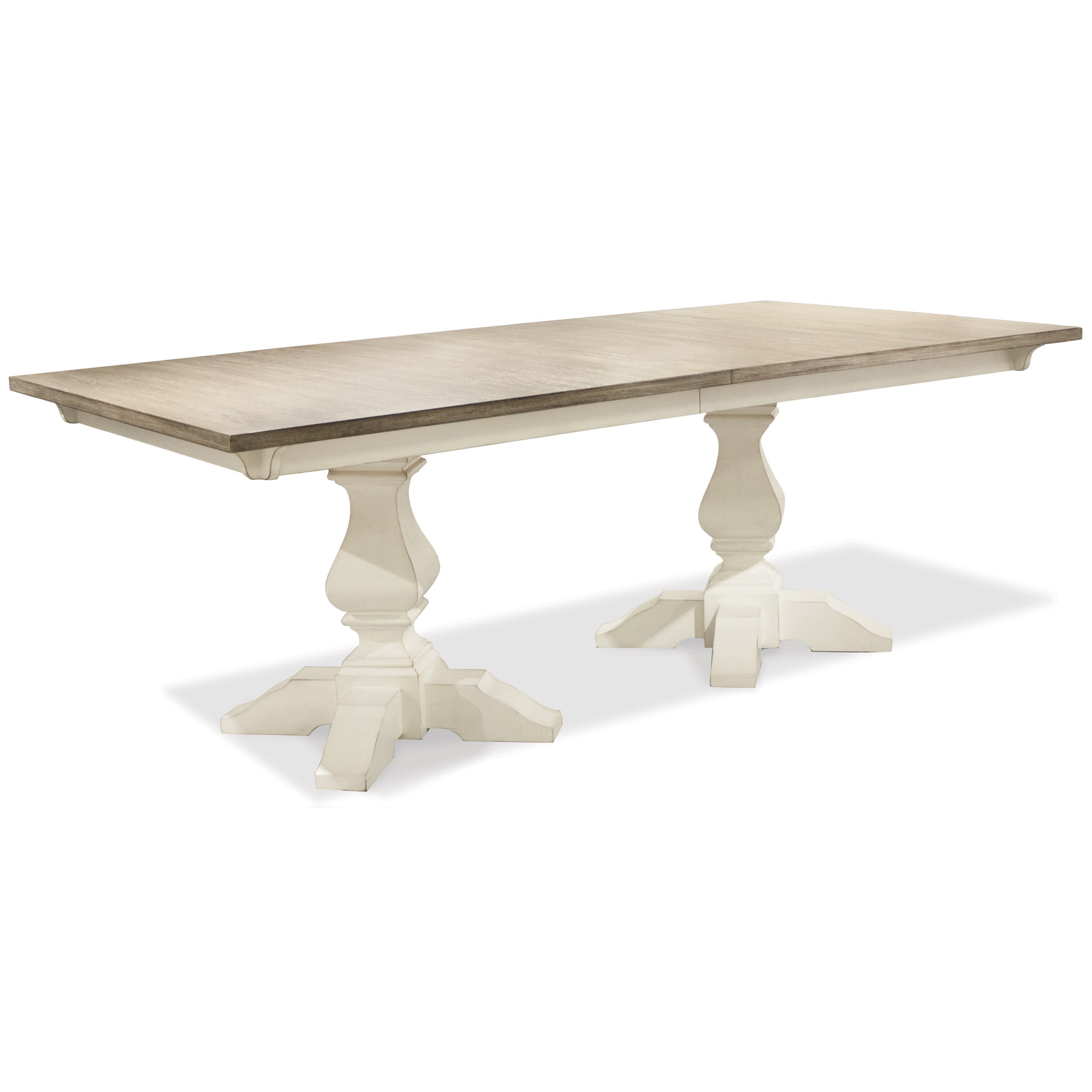 pedestal dining table rectangular
