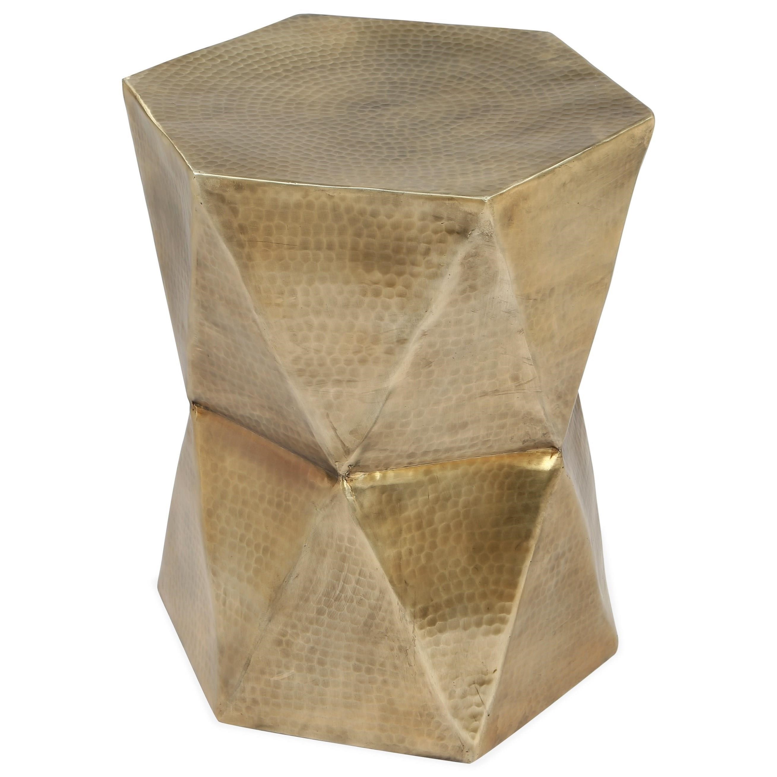 Riverside Furniture Olivia Glam Geometric Side Table | Lindy's ...