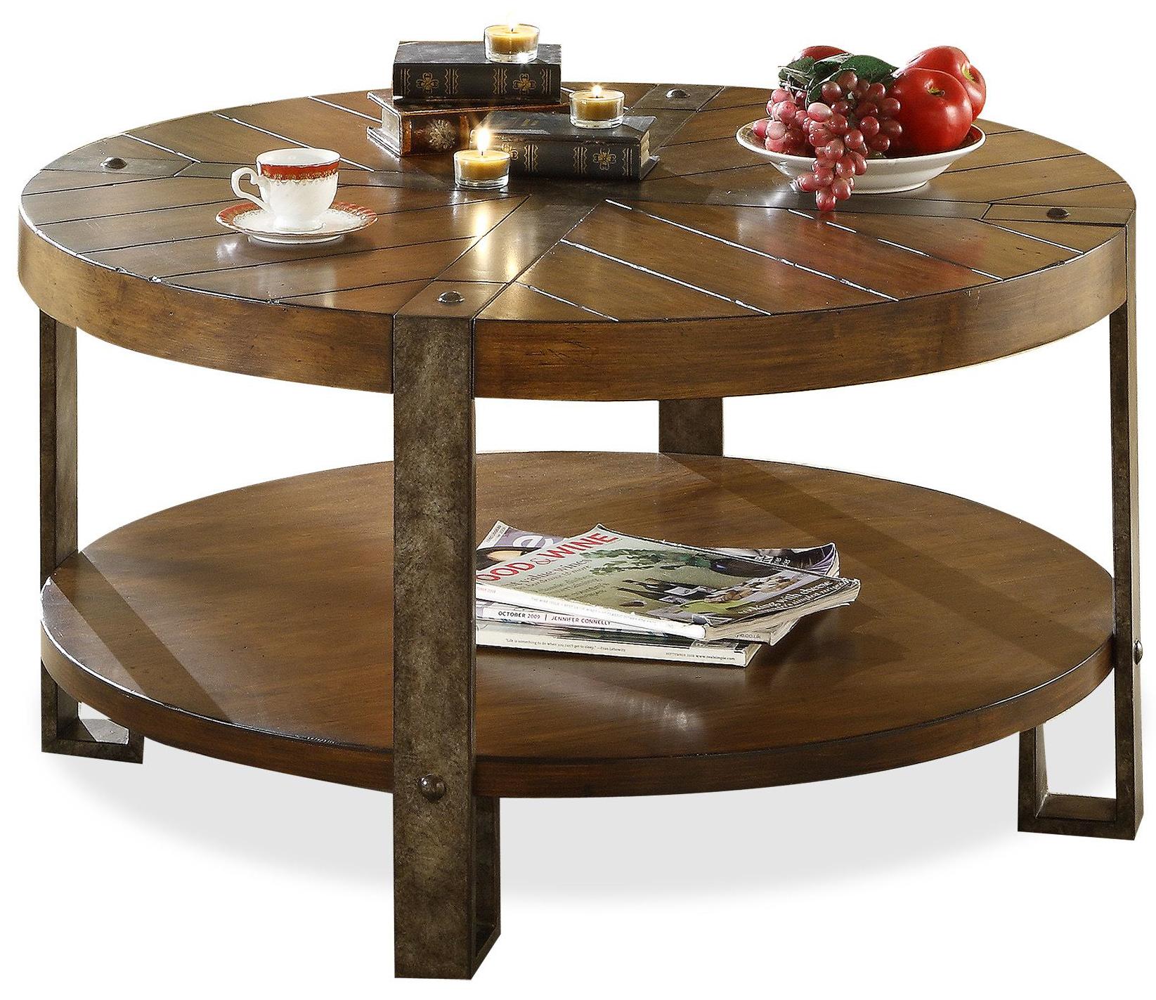 Wood Round Coffee Table for your Reference