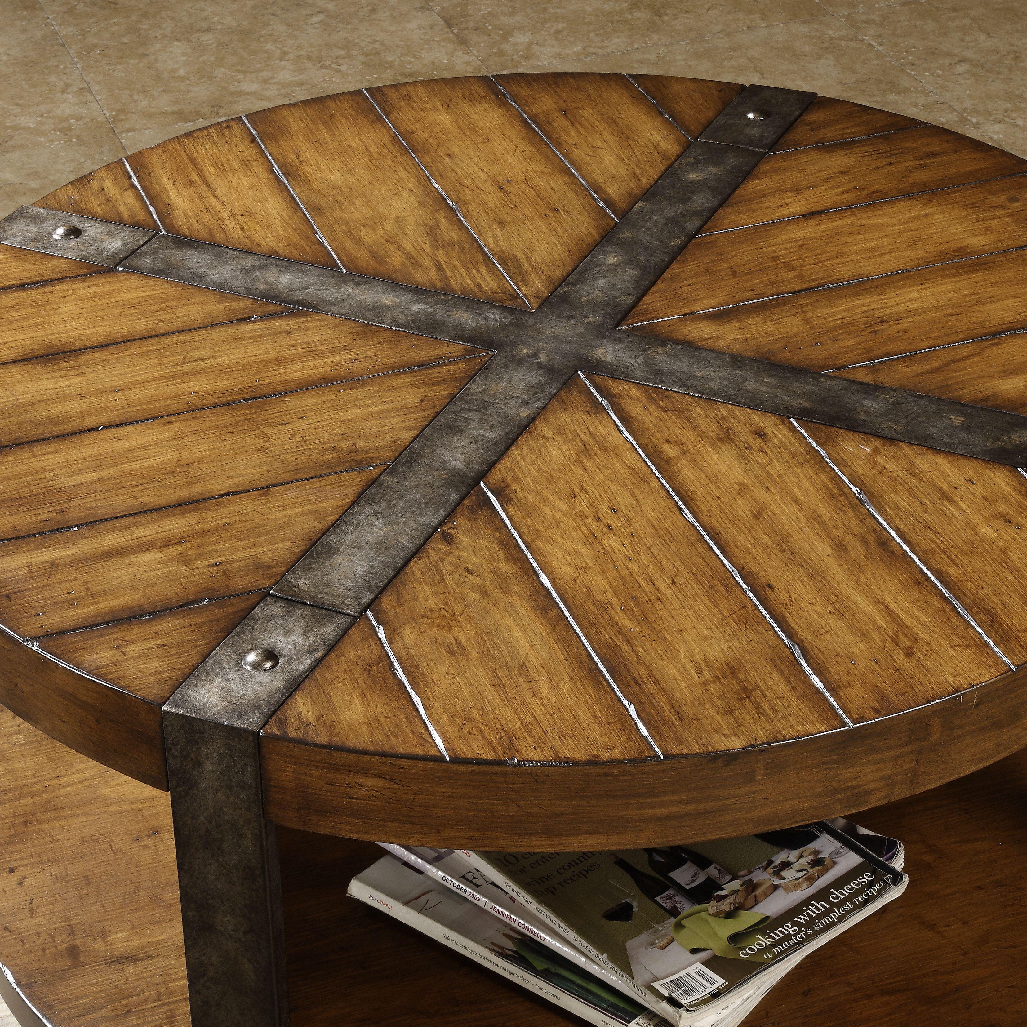 Round Wood Coffee Table No Legs at Jeremy Tellez blog