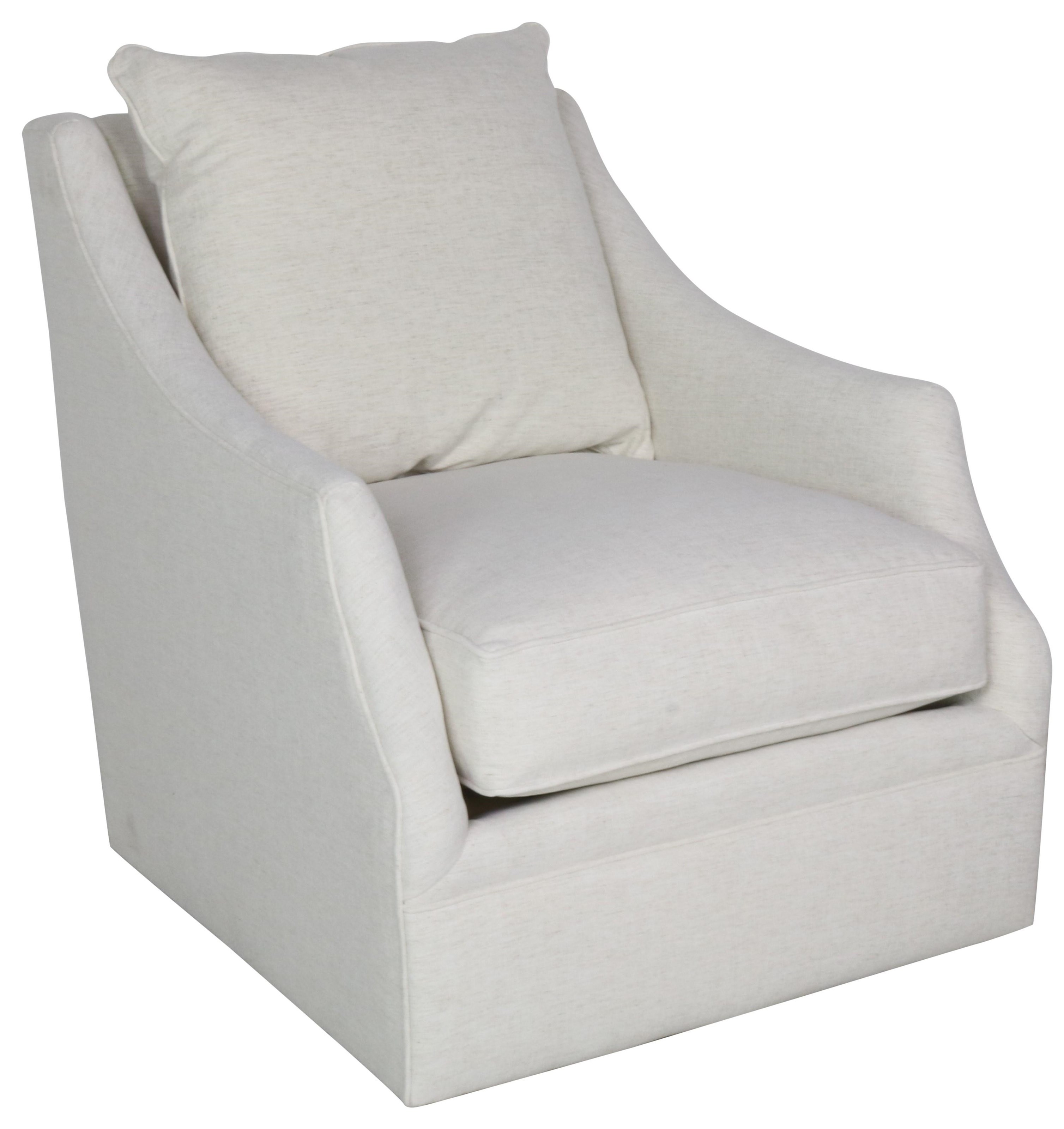 Robin Bruce Kara Upholstered Swivel Chair | Sprintz Furniture ...