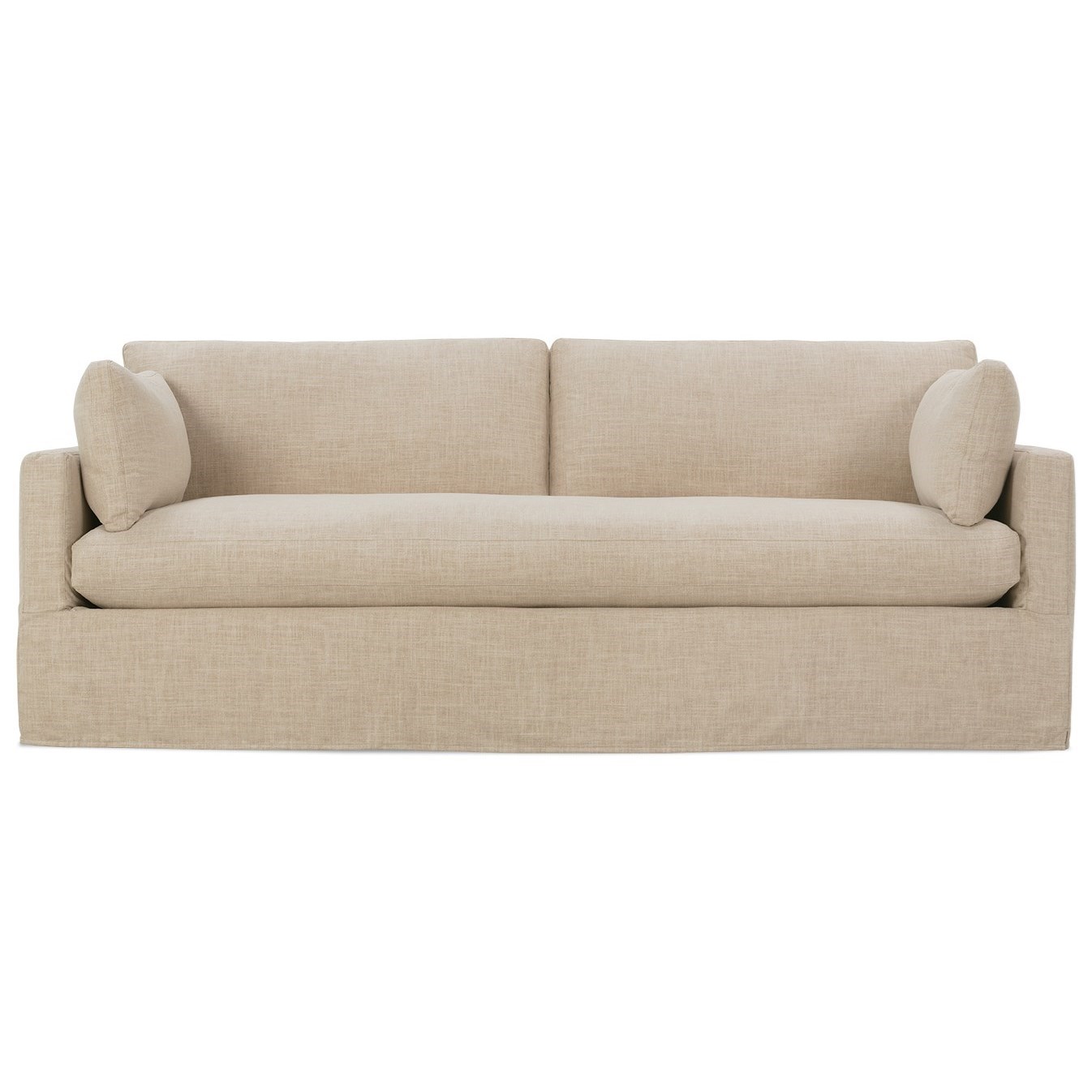 Robin Bruce Sylvie Customizable Sofa with Bench Seat and Slip Cover ...