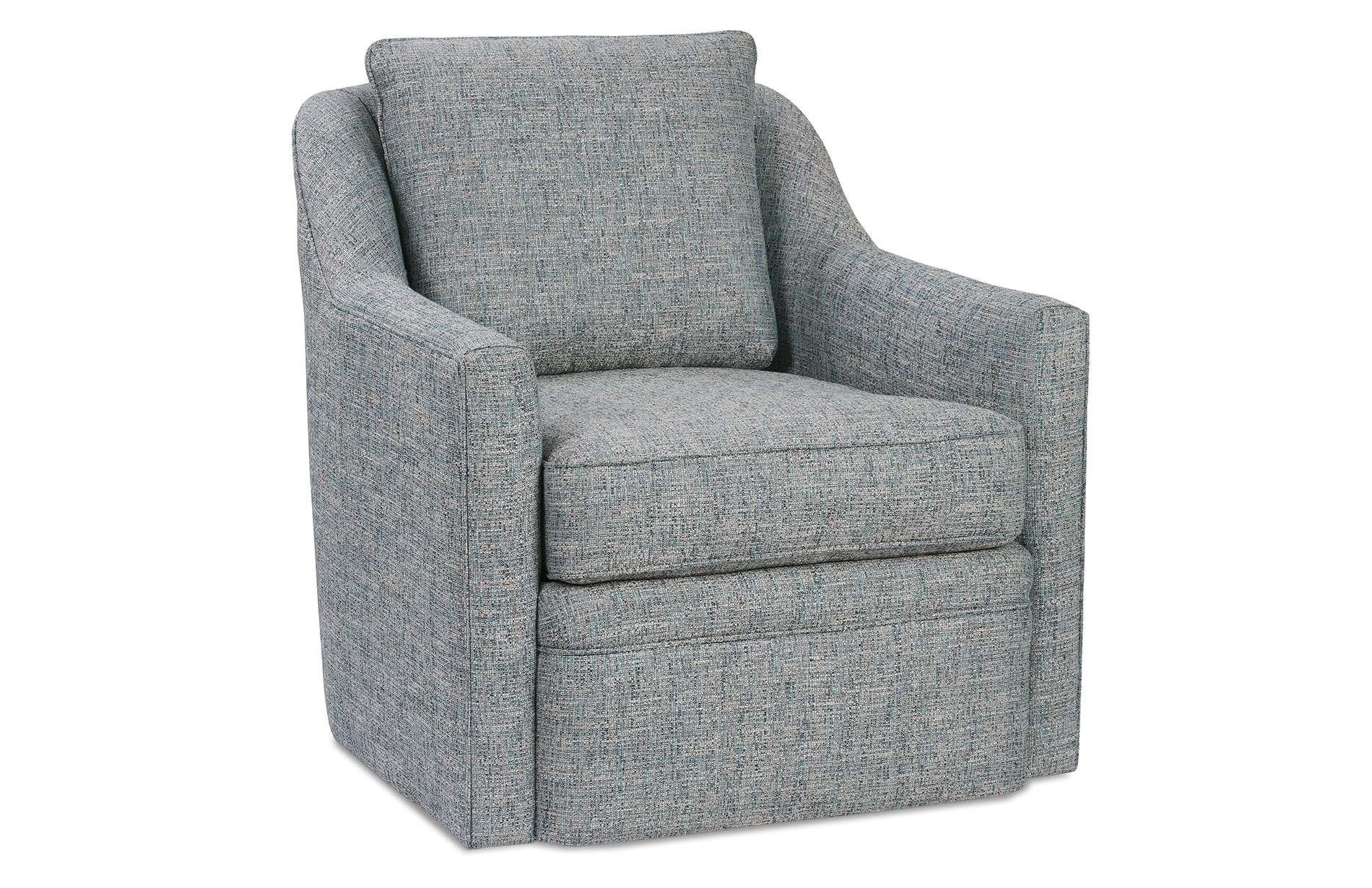 Rowe Hollins Upholstered Swivel Chair | Reeds Furniture | Upholstered ...