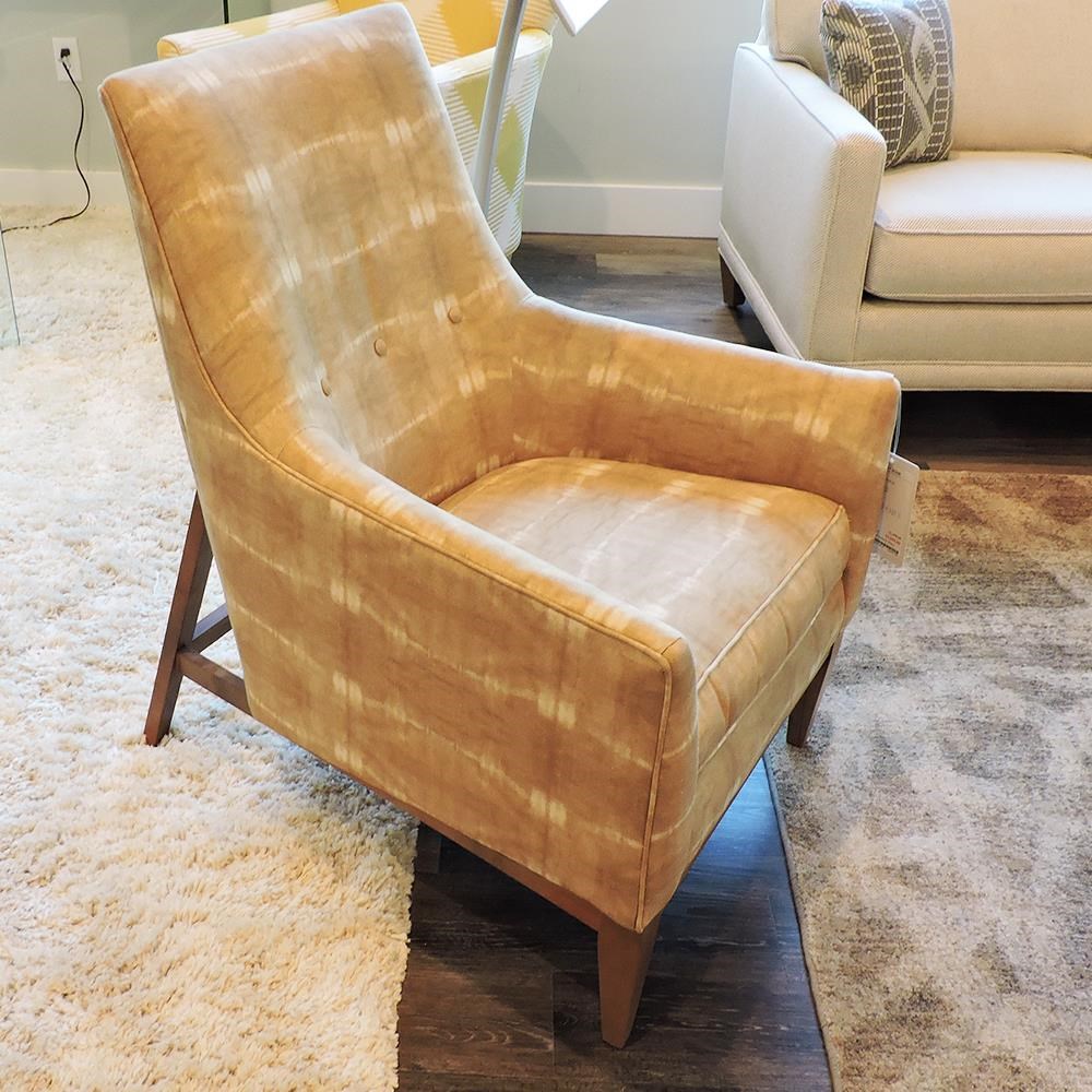 Rowe Thatcher Contemporary Wood Frame Chair | Belfort Furniture ...