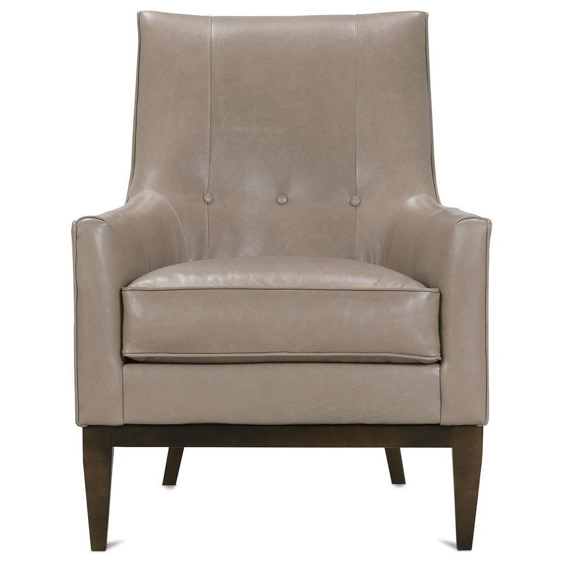 Rowe Thatcher Contemporary Wood Frame Chair | Sprintz Furniture ...