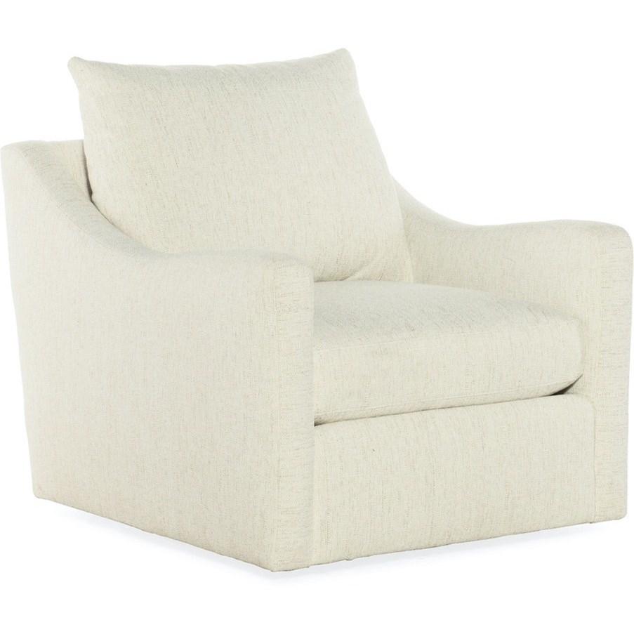 Sam Moore Dimitri Swivel Lounger | Belfort Furniture | Upholstered Chairs