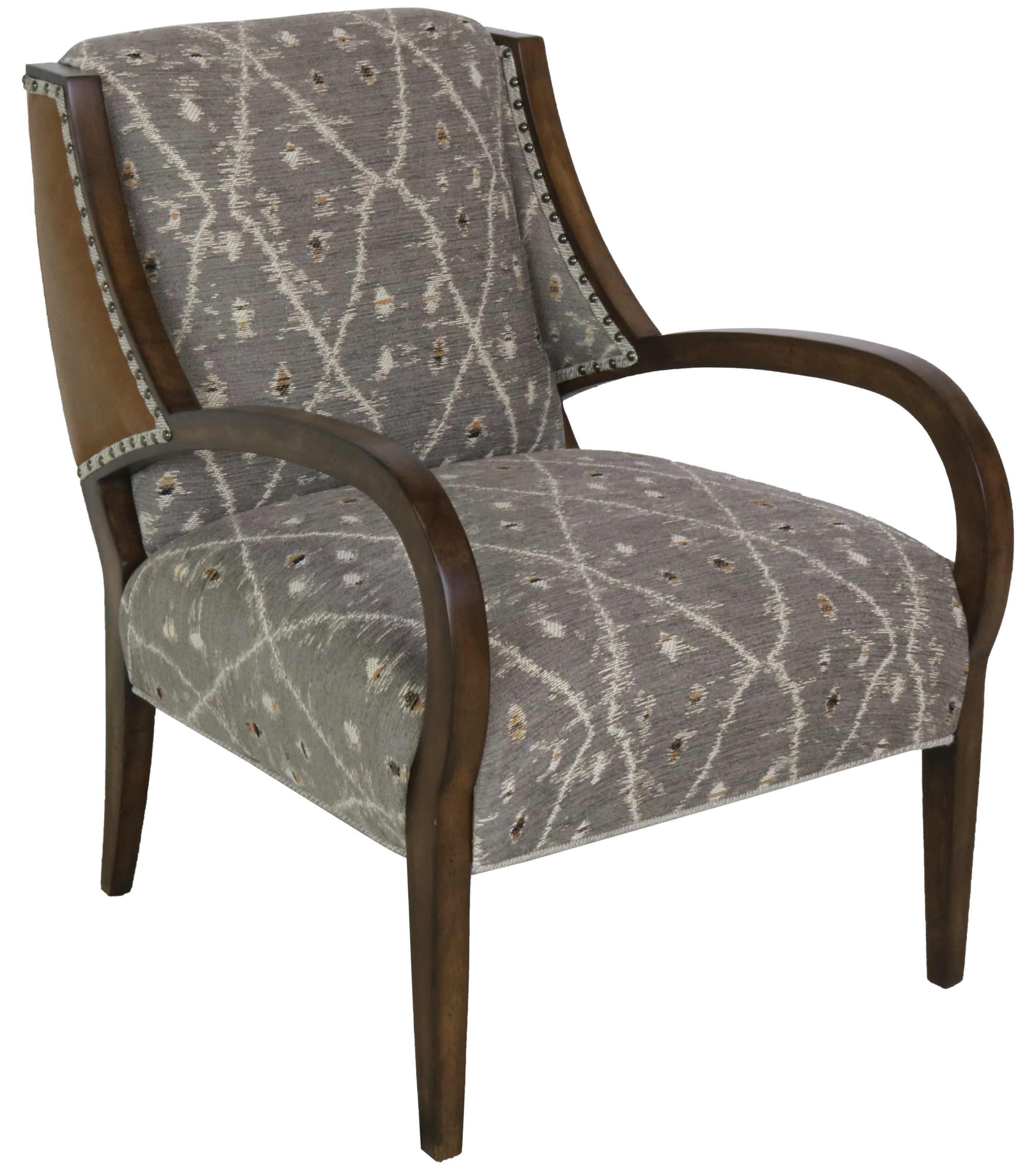 Sam Moore Tally Transitional Customizable Exposed Wood Chair | Sprintz ...