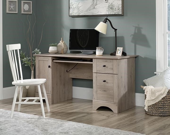 Sauder Sauder Select 265101062 Traditional Office Desk - Laurel Oak ...