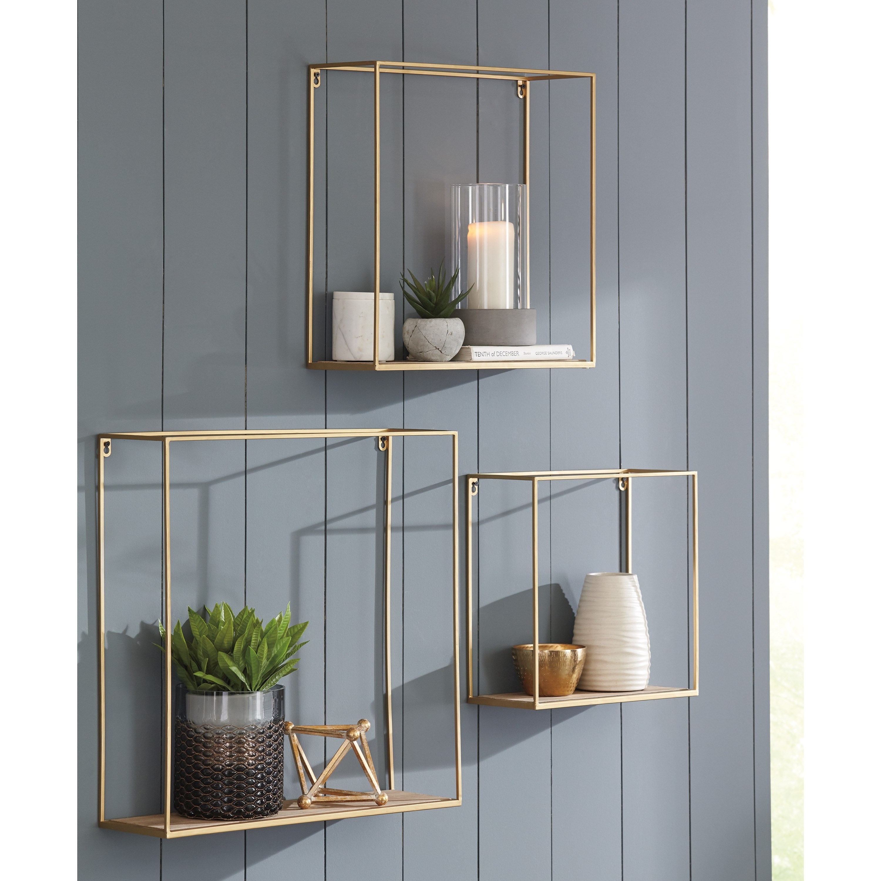 Gold Wall Shelf Target at Sebastian Bardon blog