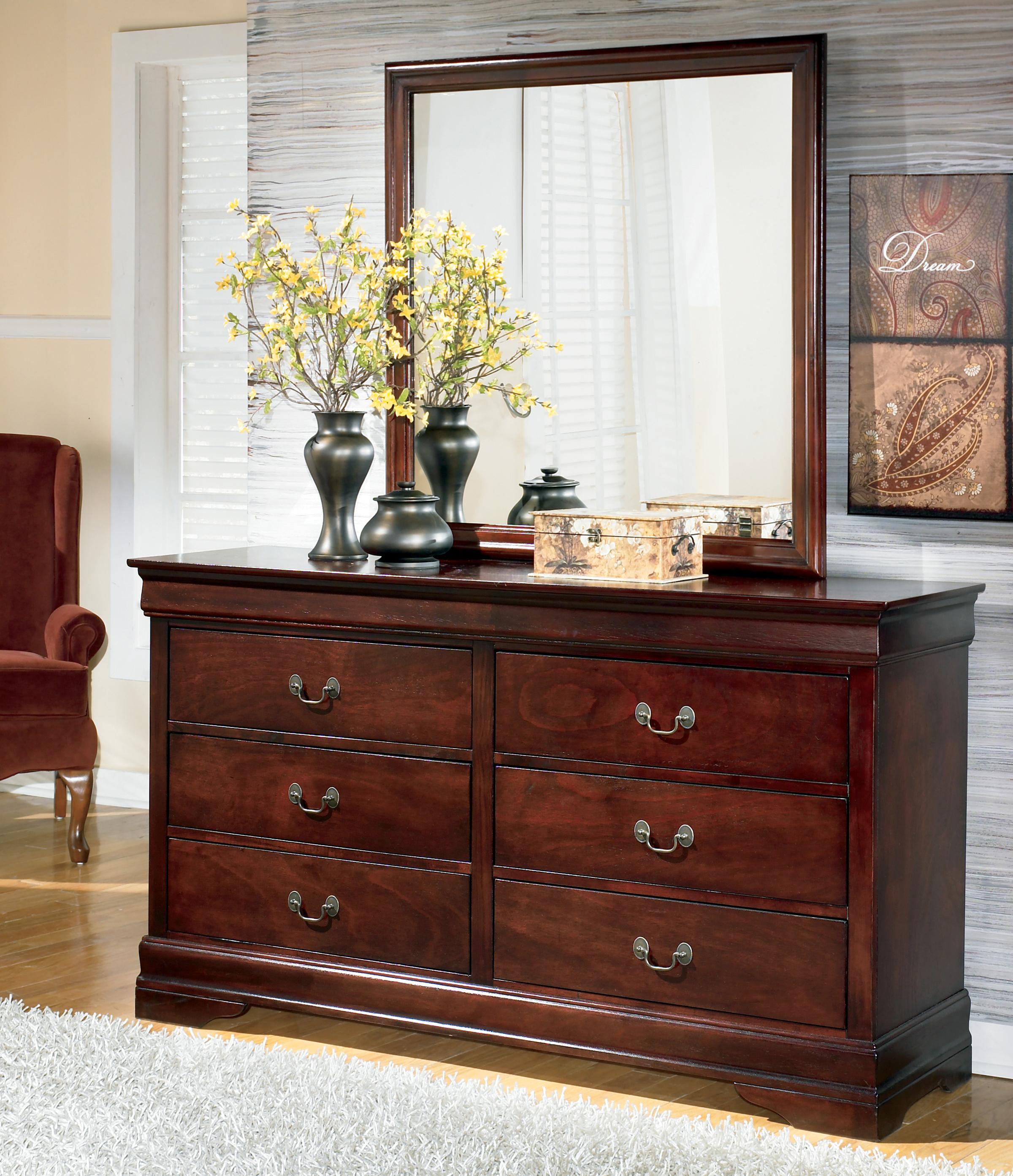 Ashley Signature Design Alisdair B376-31+36 Traditional Dresser ...